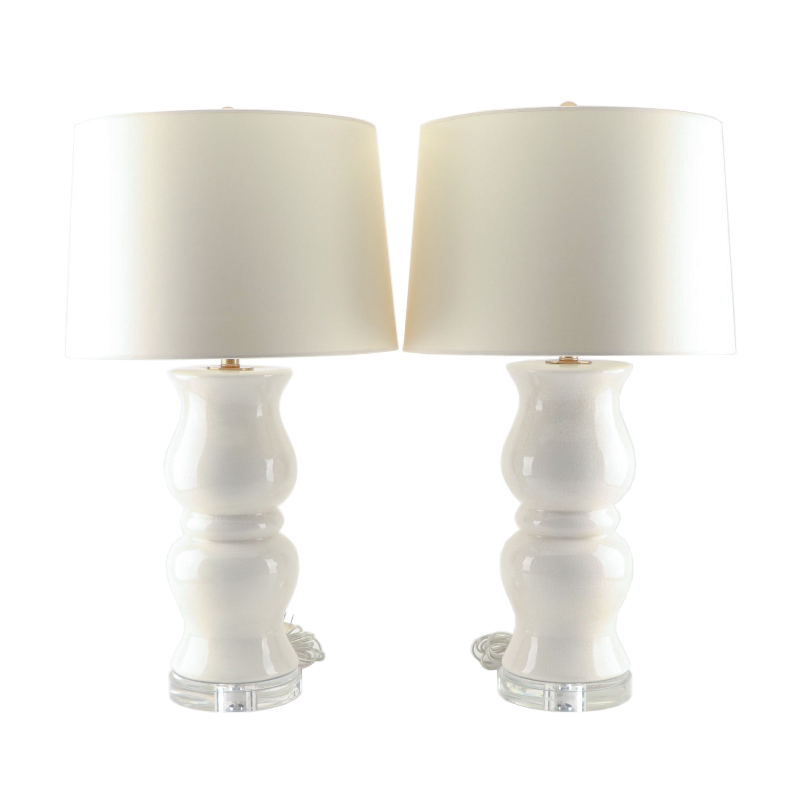 Visual Comfort & Co. Modern Style Ceramic Table Lamps | EBTH