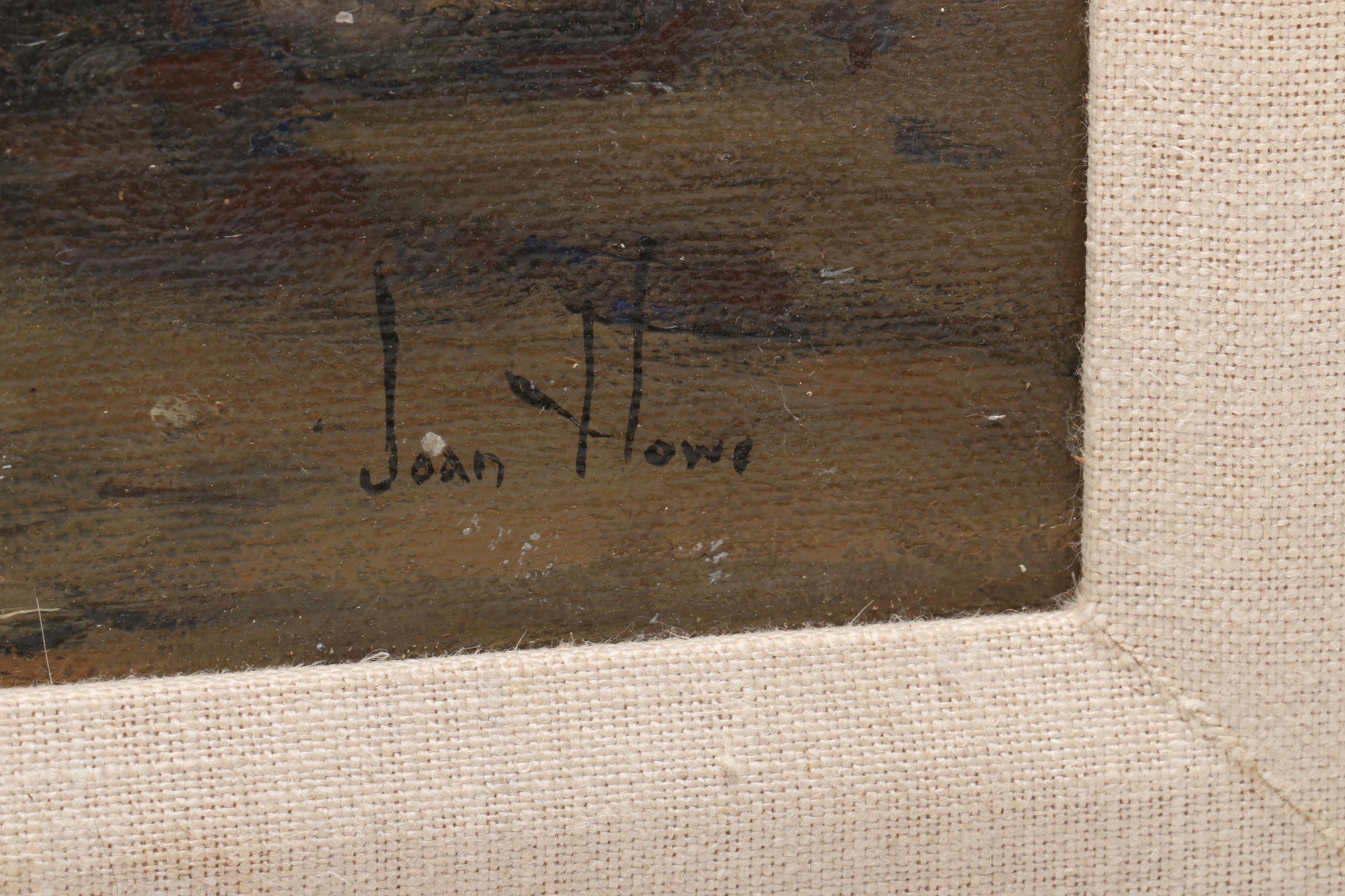 Joan Howe Oil Painting of Shore at Sunset | EBTH