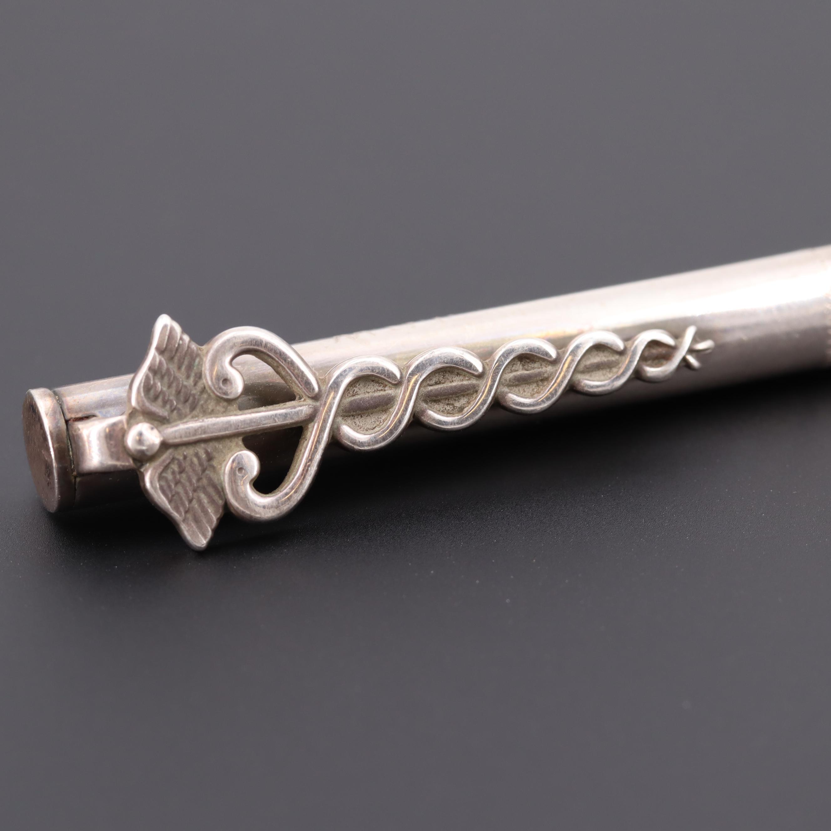 Tiffany & Co. Sterling Silver Caduceus Pen | EBTH