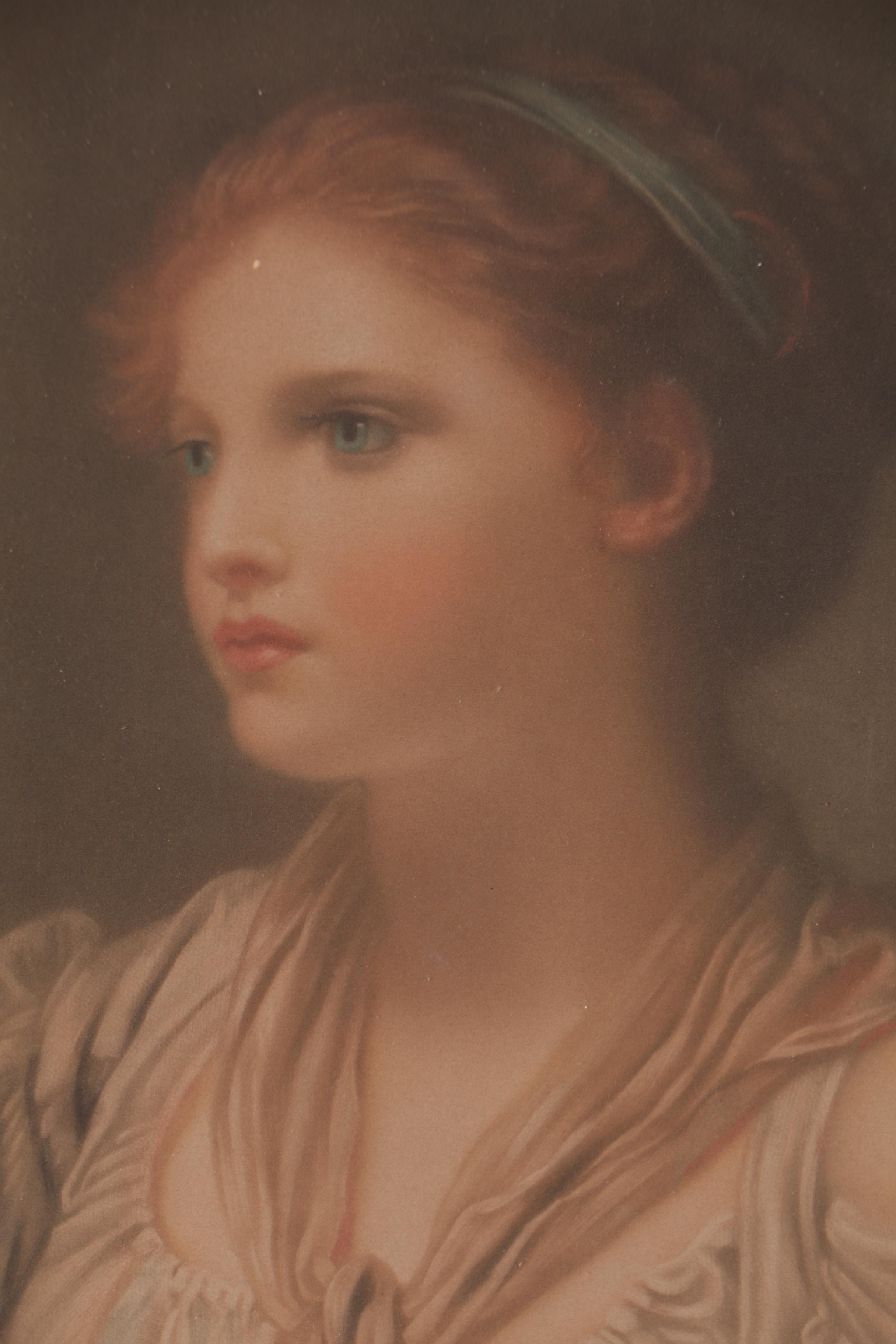 Arthur L. Cox Mezzotint Engraving after Jean Baptiste Greuze, 1921 | EBTH