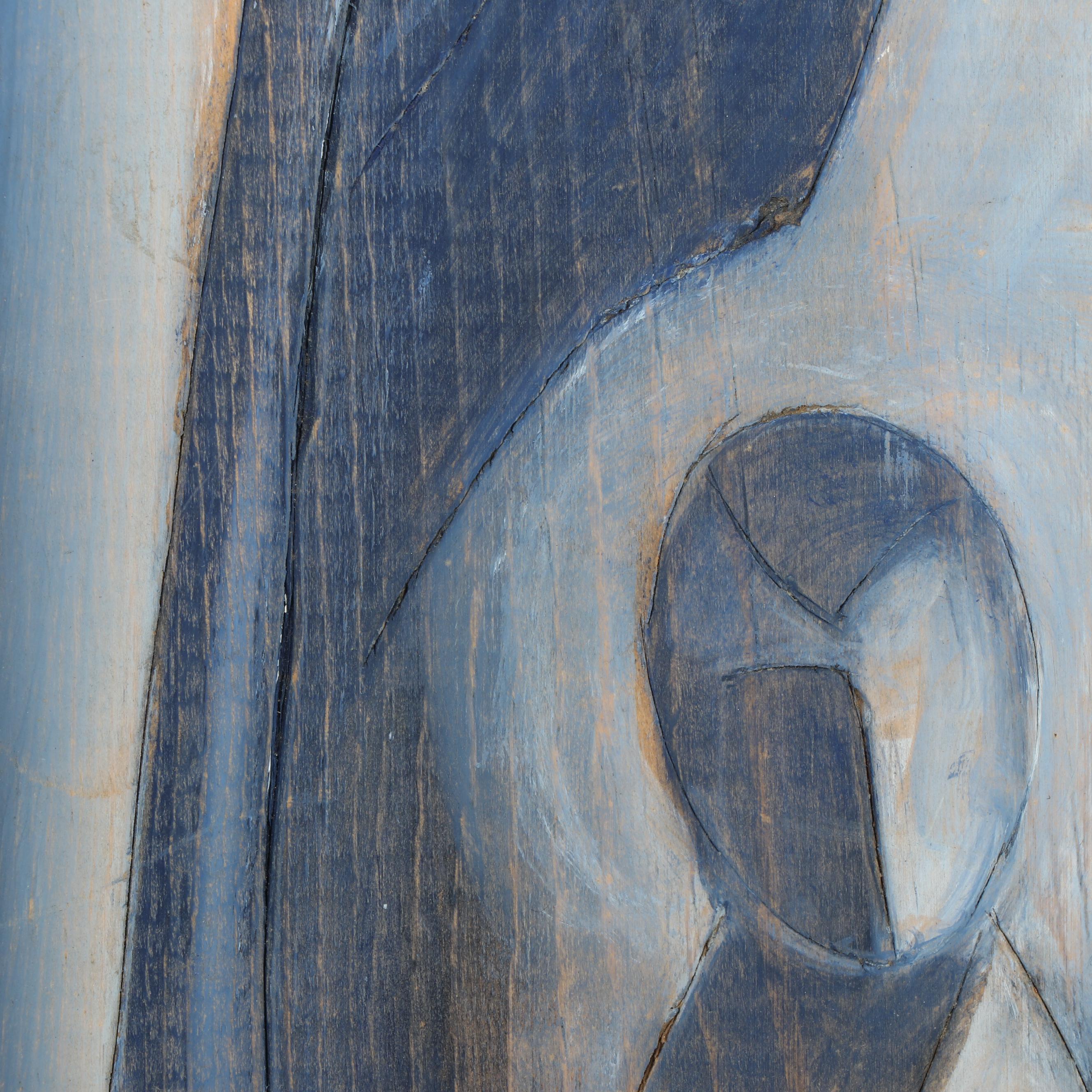 Brother Matthew Madonna and Child Painting on Barnwood | EBTH