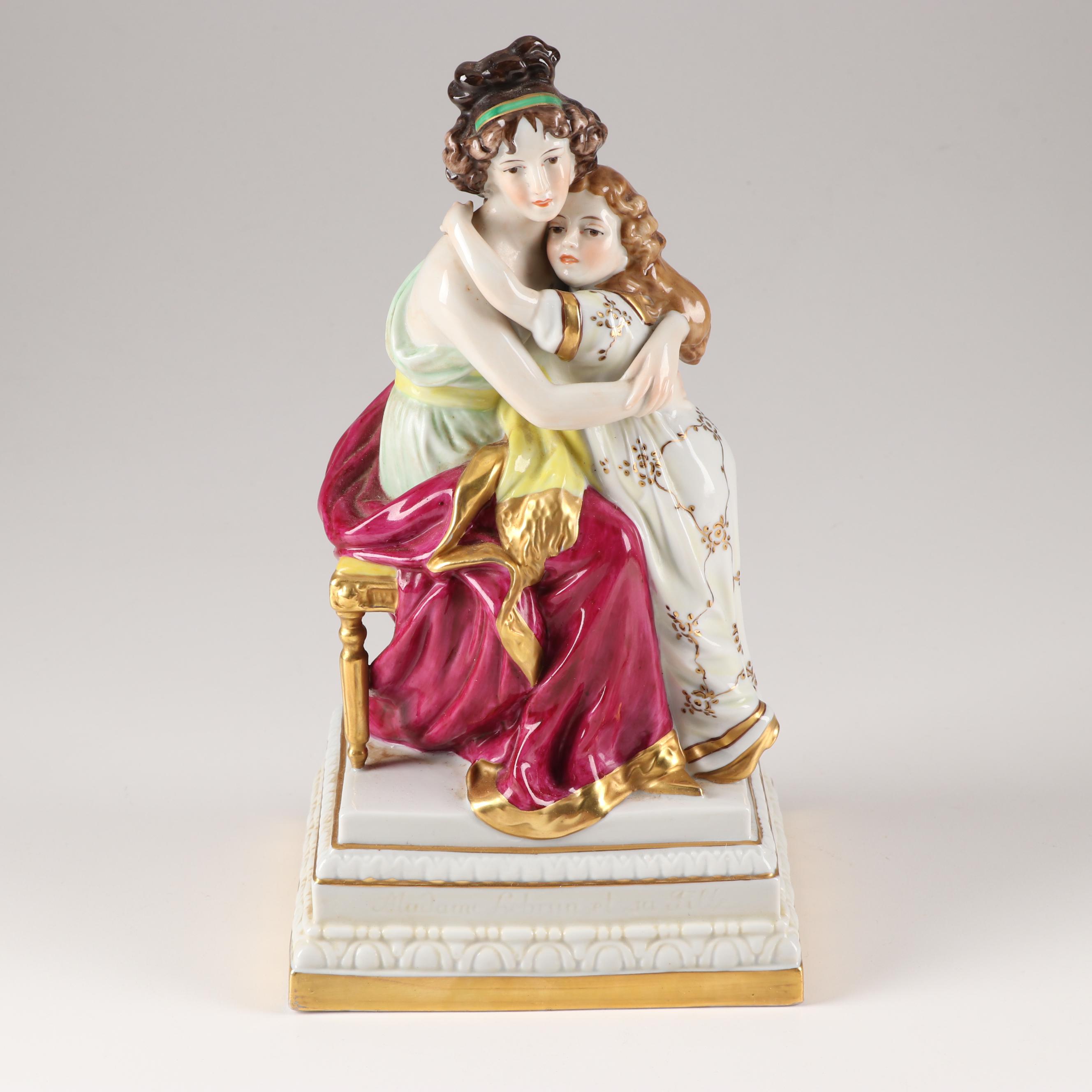 Scheibe Alsbach Porcelain Figurine After Vigée-Le Brun Painting | EBTH