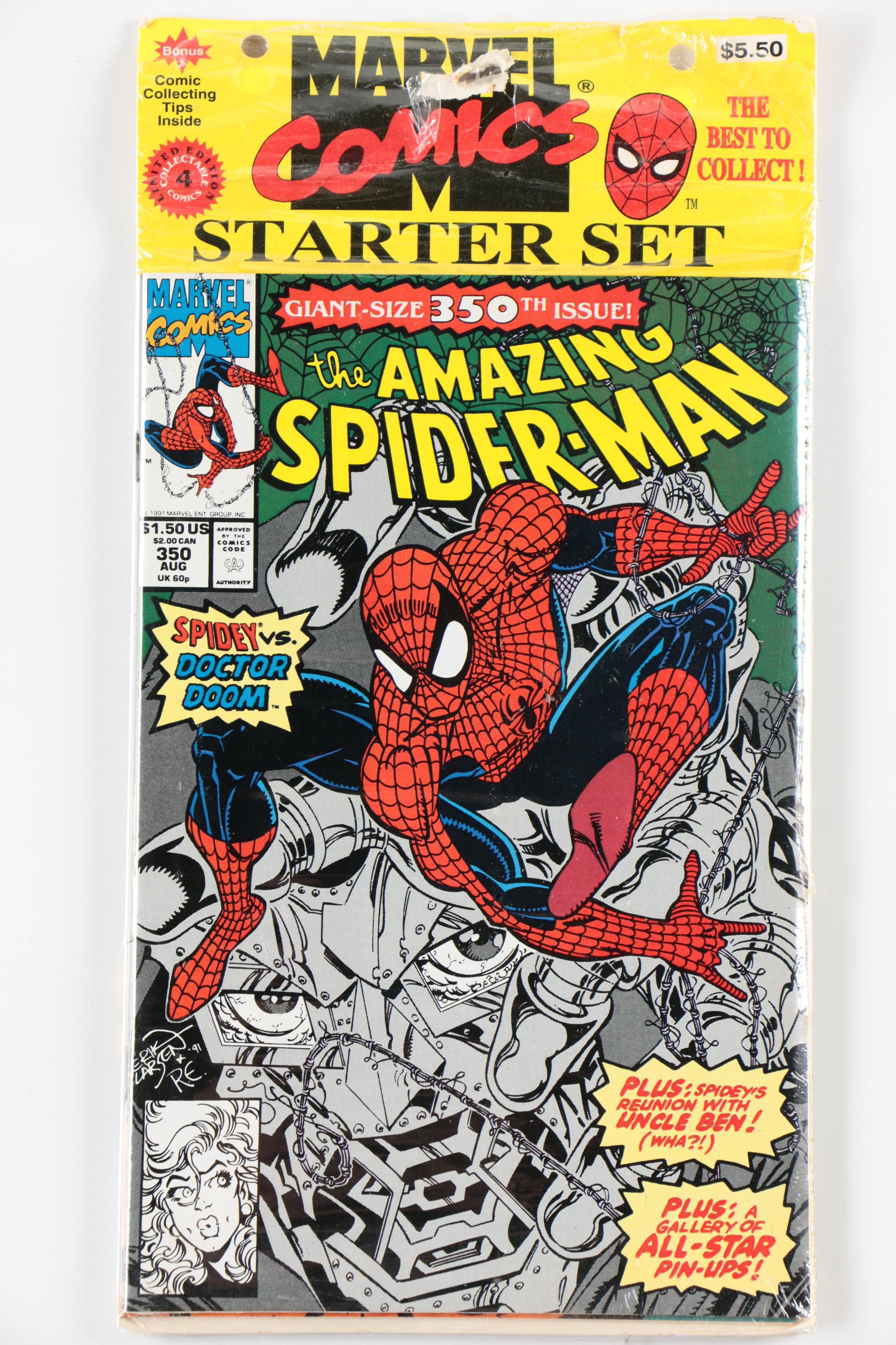 Assorted Marvel Comic Books Including a Starter Set, 1990s | EBTH