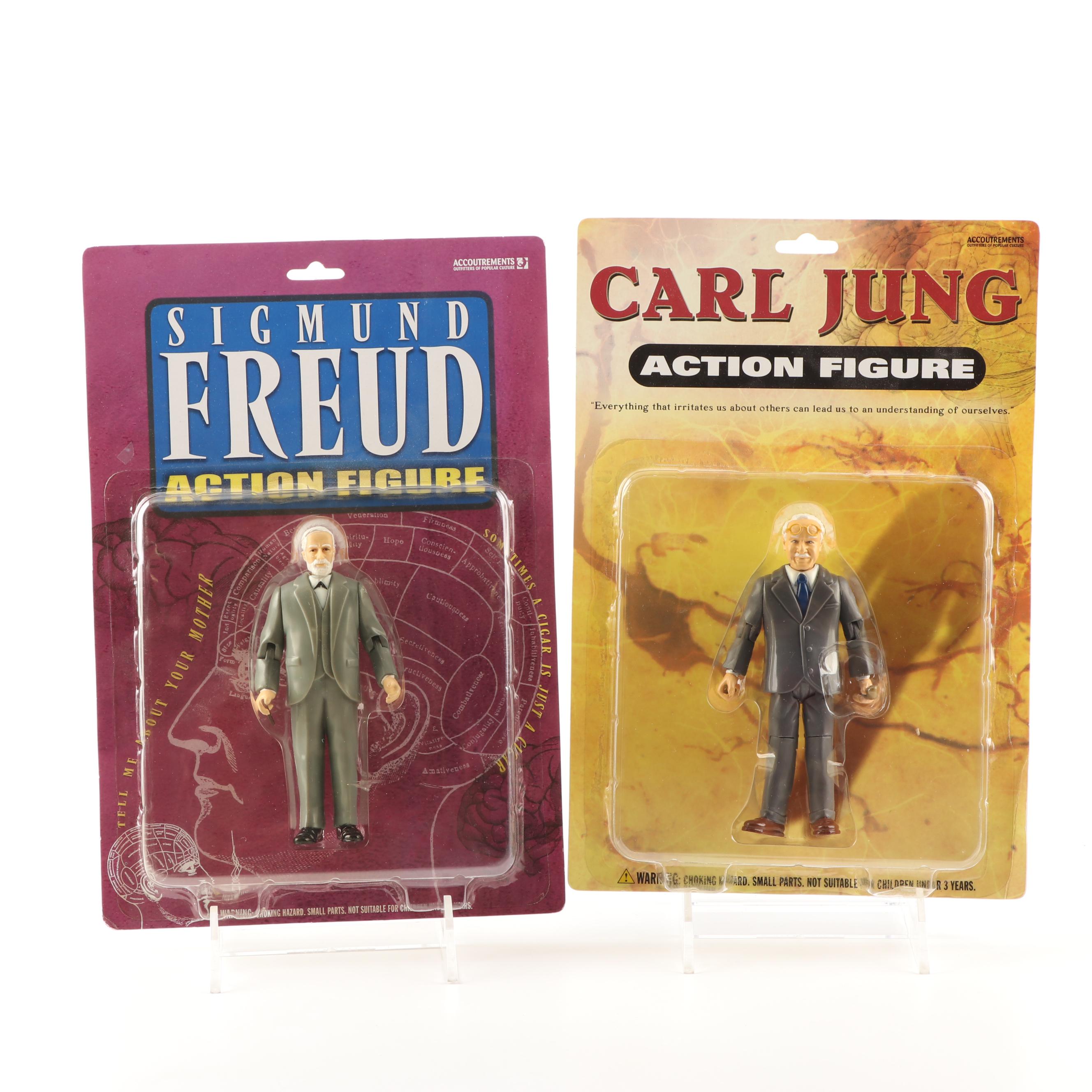 Sigmund Freud and Carl Jung Action Figures | EBTH
