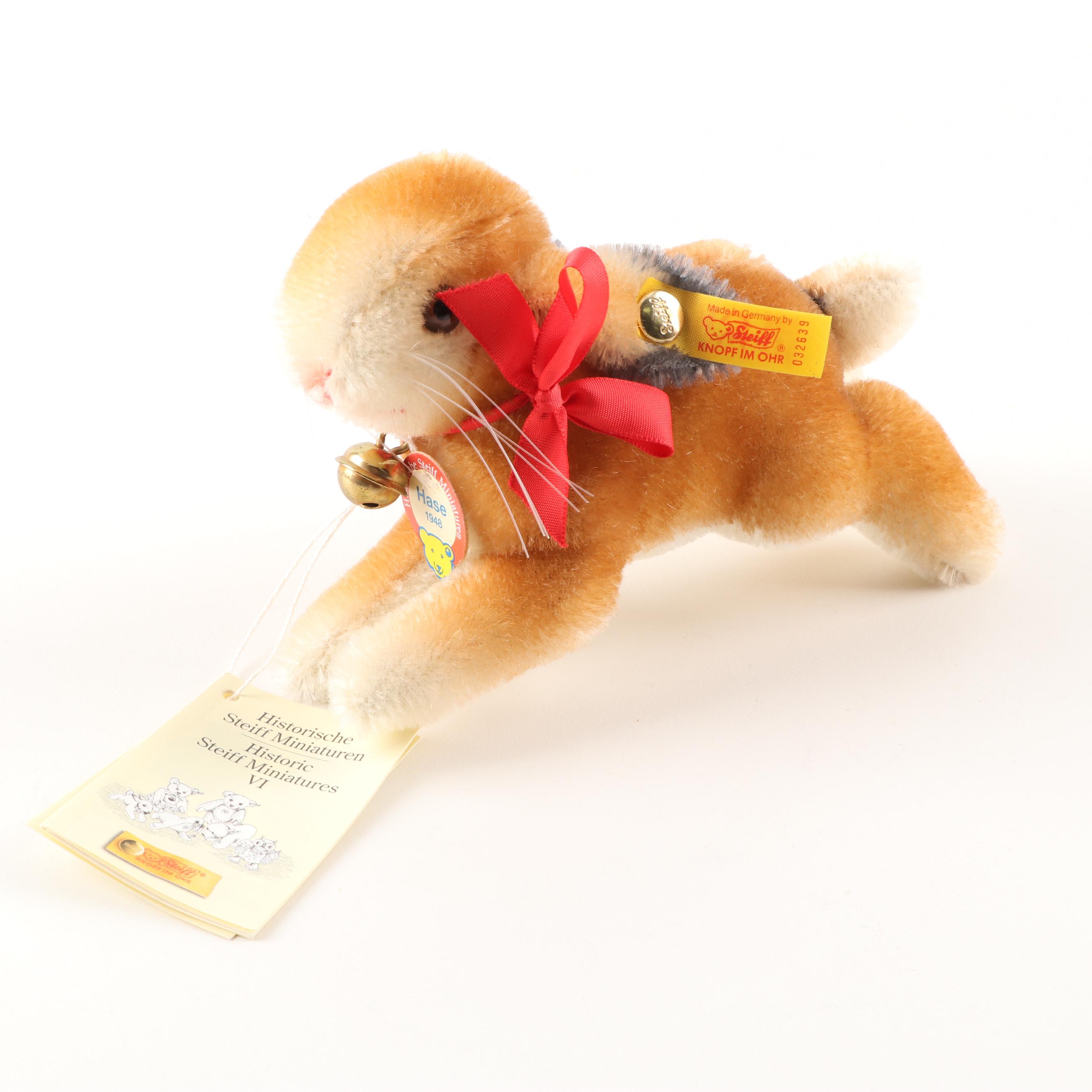 Steiff Stuffed Animals Including "Hase" and "Manni" | EBTH