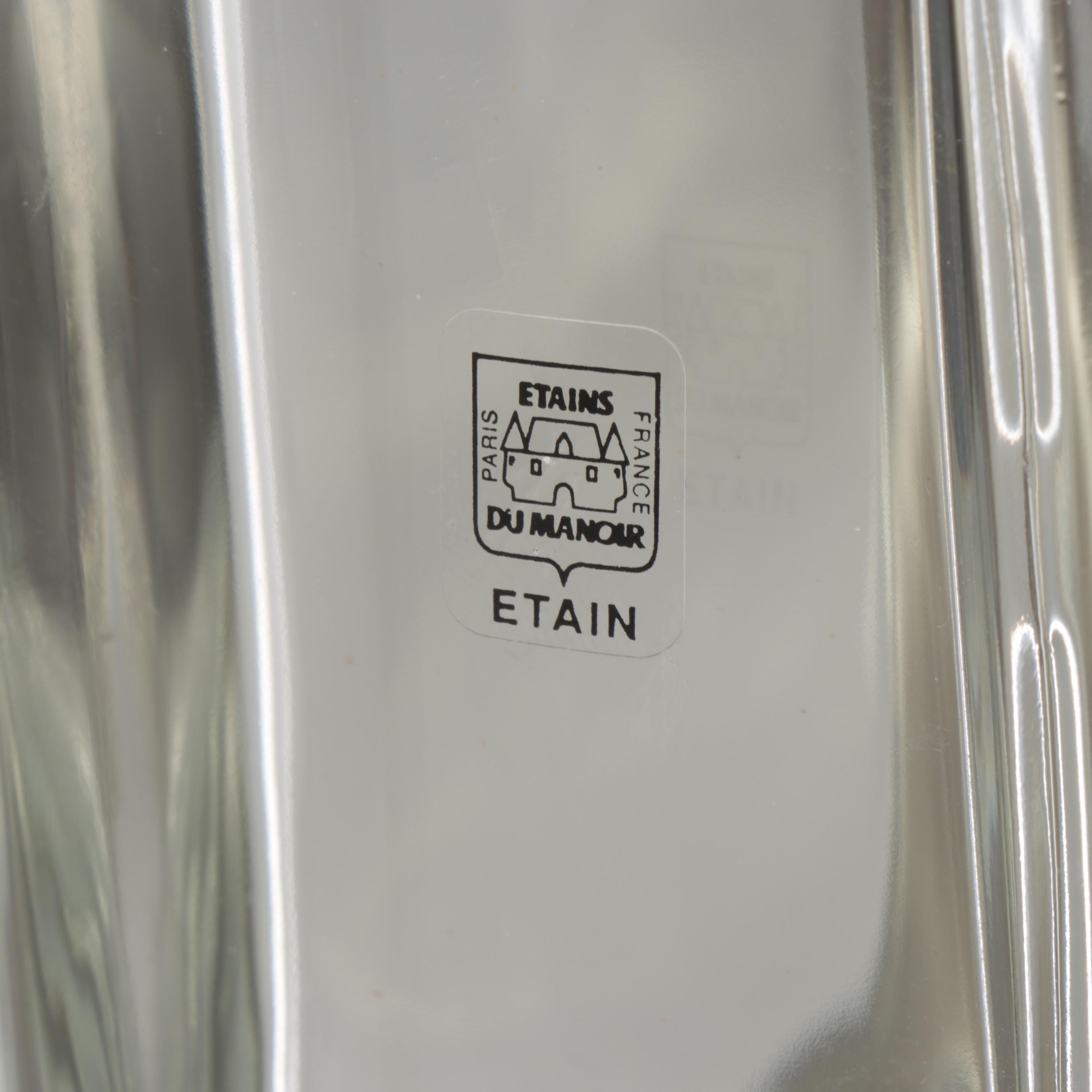 Etain Glass Decanter with Pewter Coating | EBTH