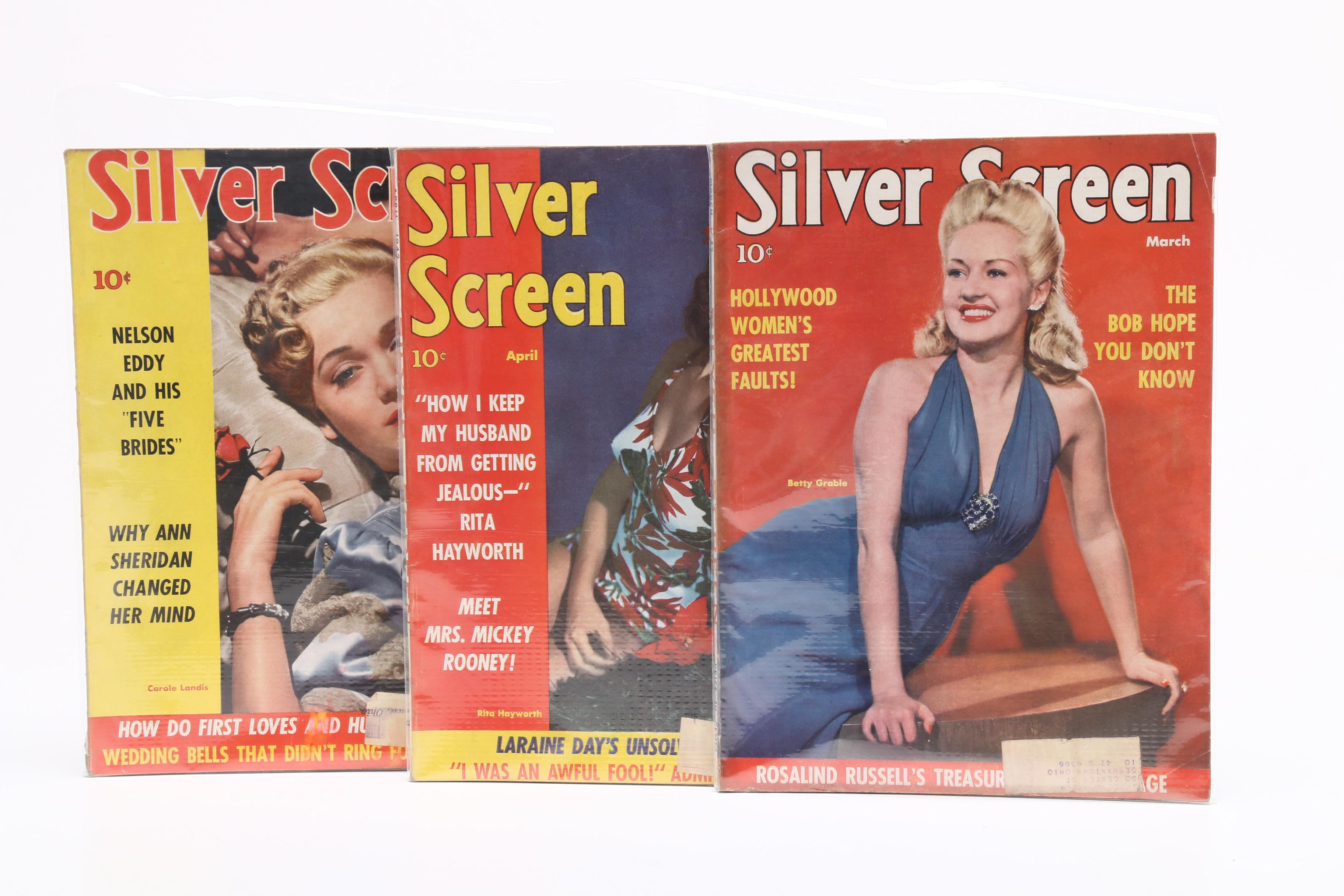 1930s-1940s "Silver Screen" Magazines | EBTH