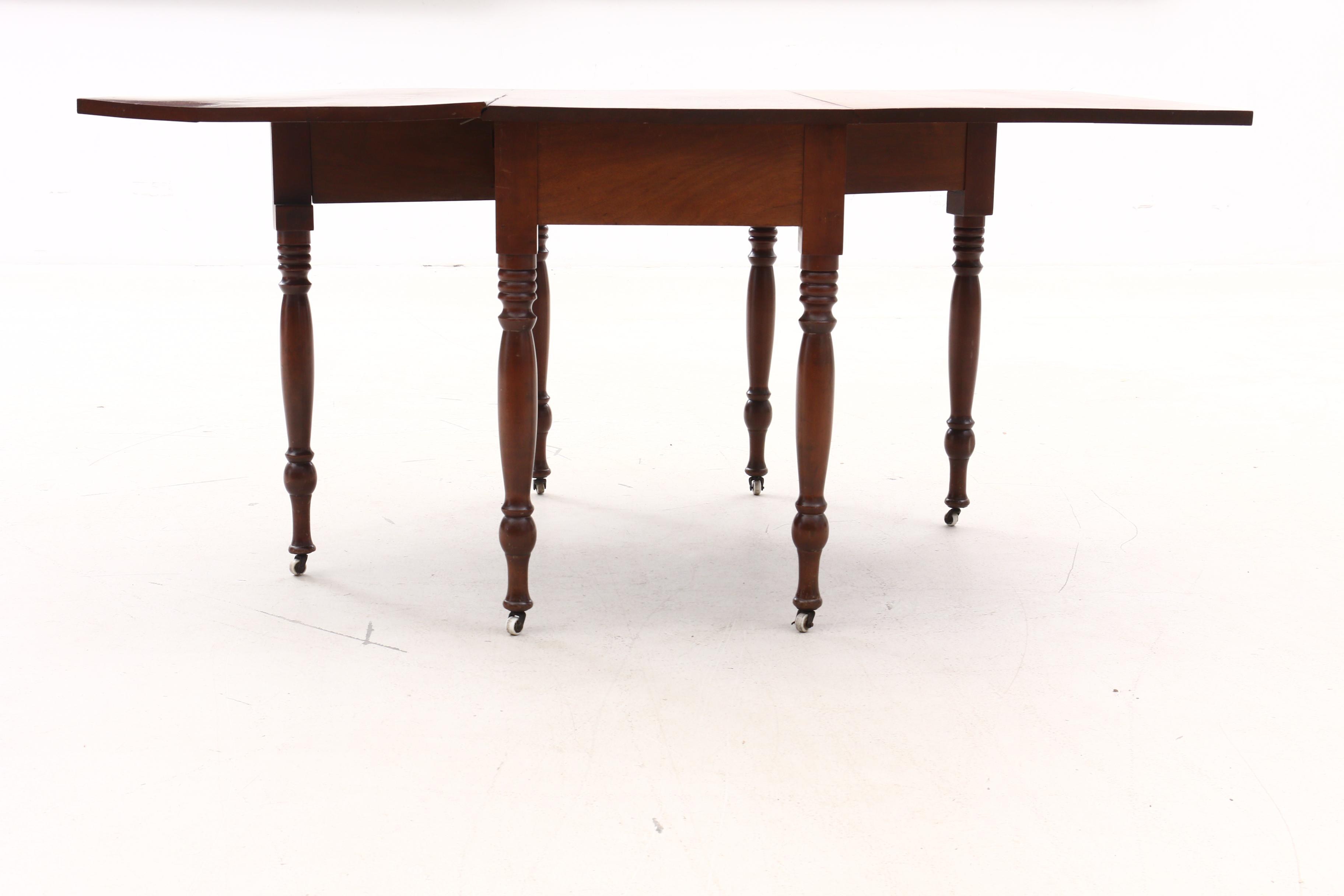Late Federal Cherry Gate-Leg Drop-Leaf Table, Mid-19th Century | EBTH