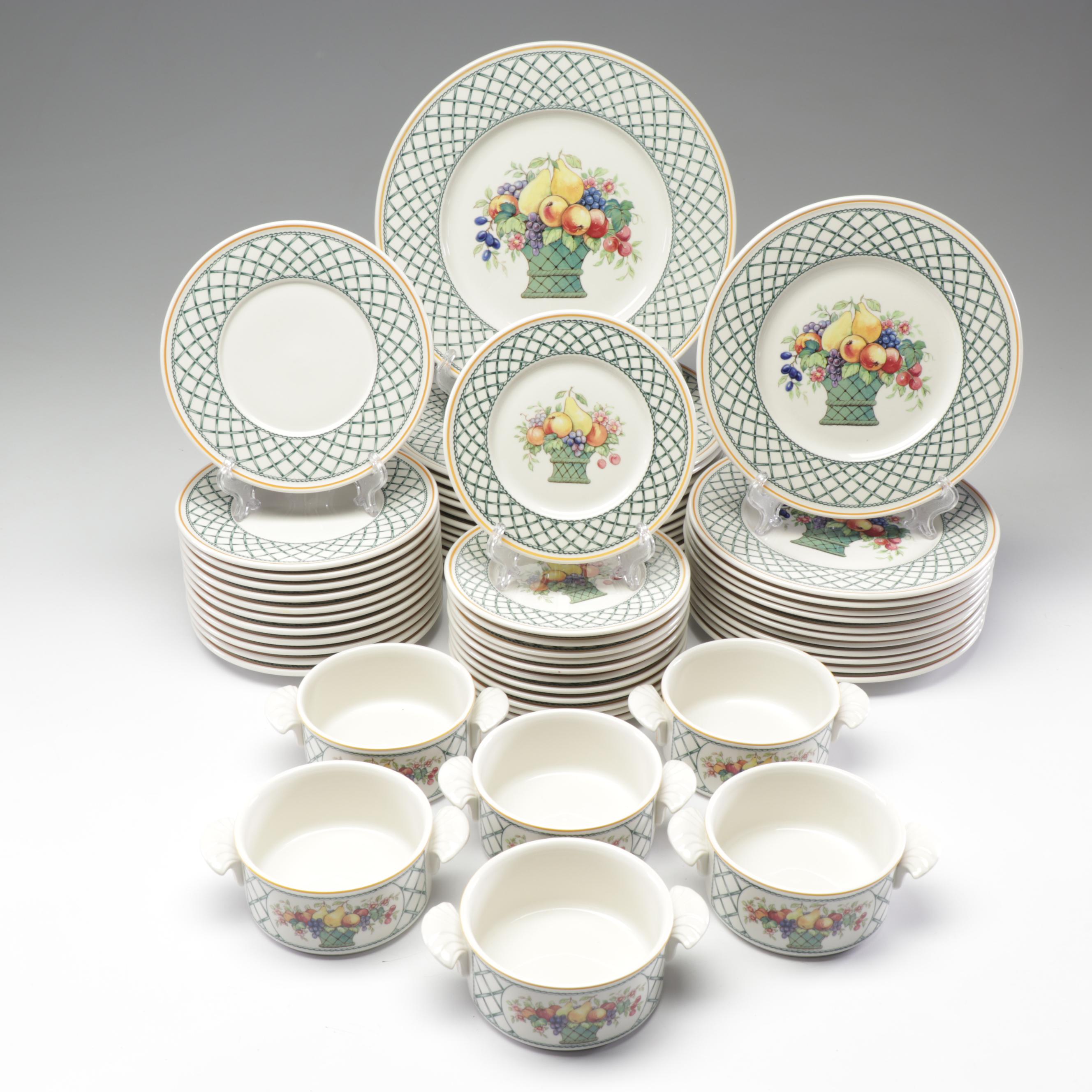 Villeroy & Boch "Basket" Porcelain Dinnerware | EBTH