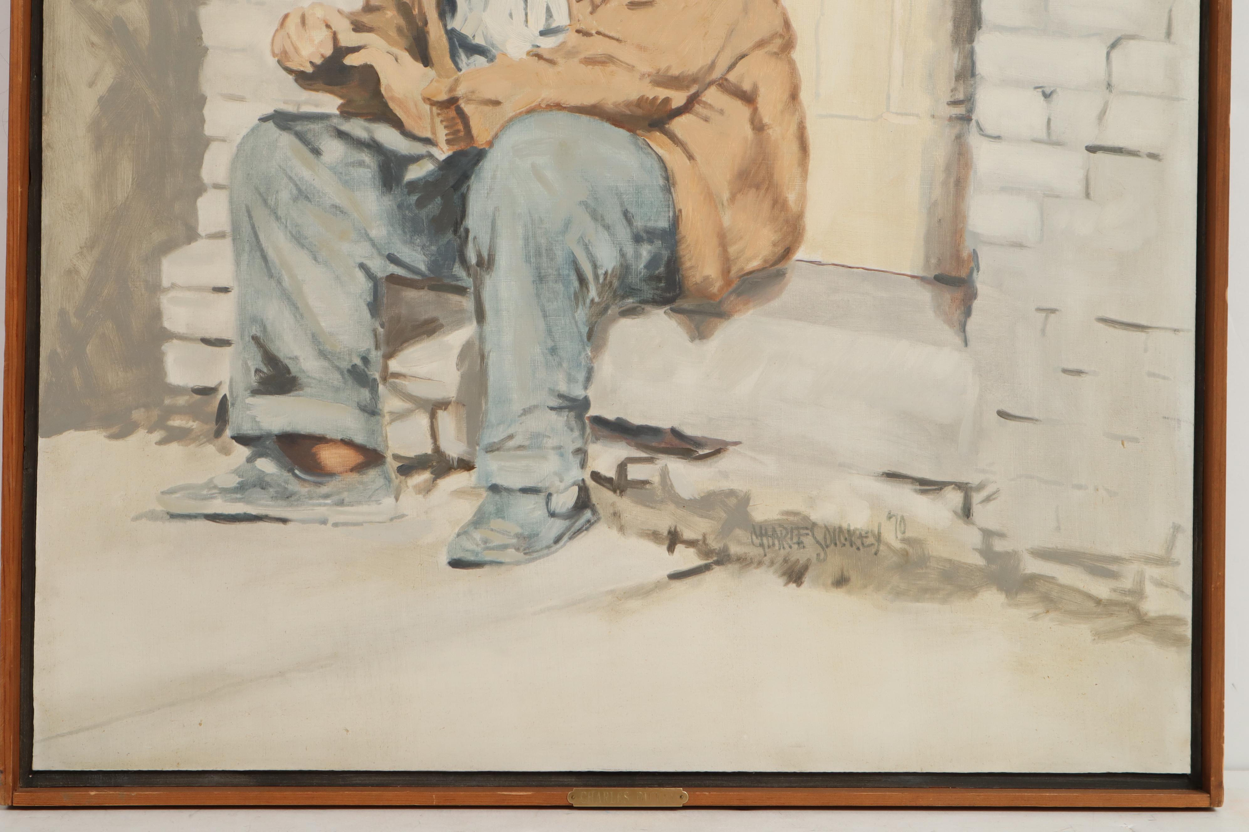 Charles Dickey Oil Painting | EBTH