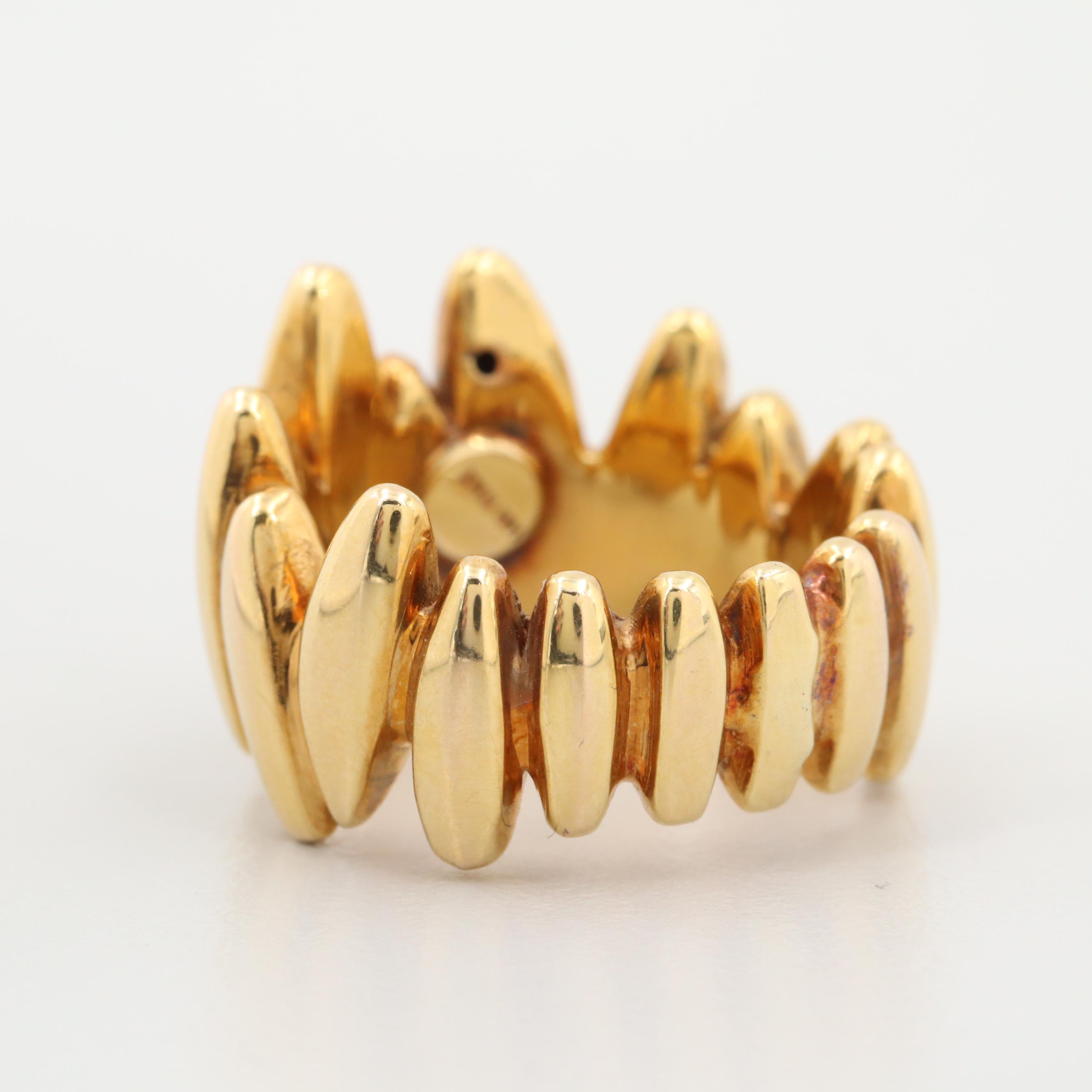 14K Yellow Gold Electroform Ring | EBTH