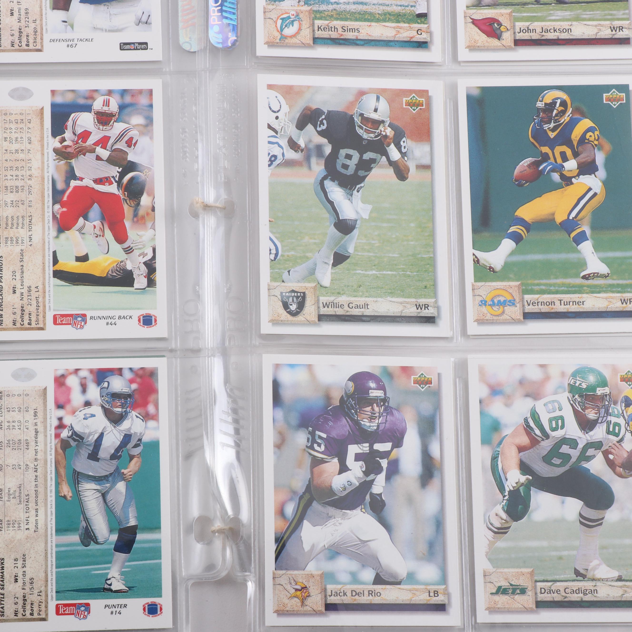 Football Trading Cards, Early 1990's | EBTH