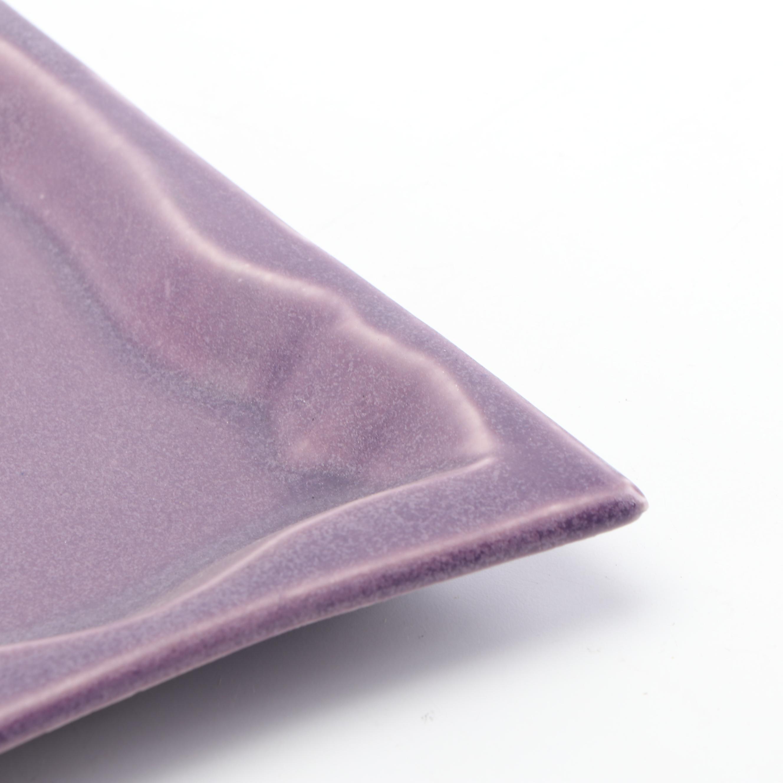 Memphis Style Earthenware Serving Tray | EBTH