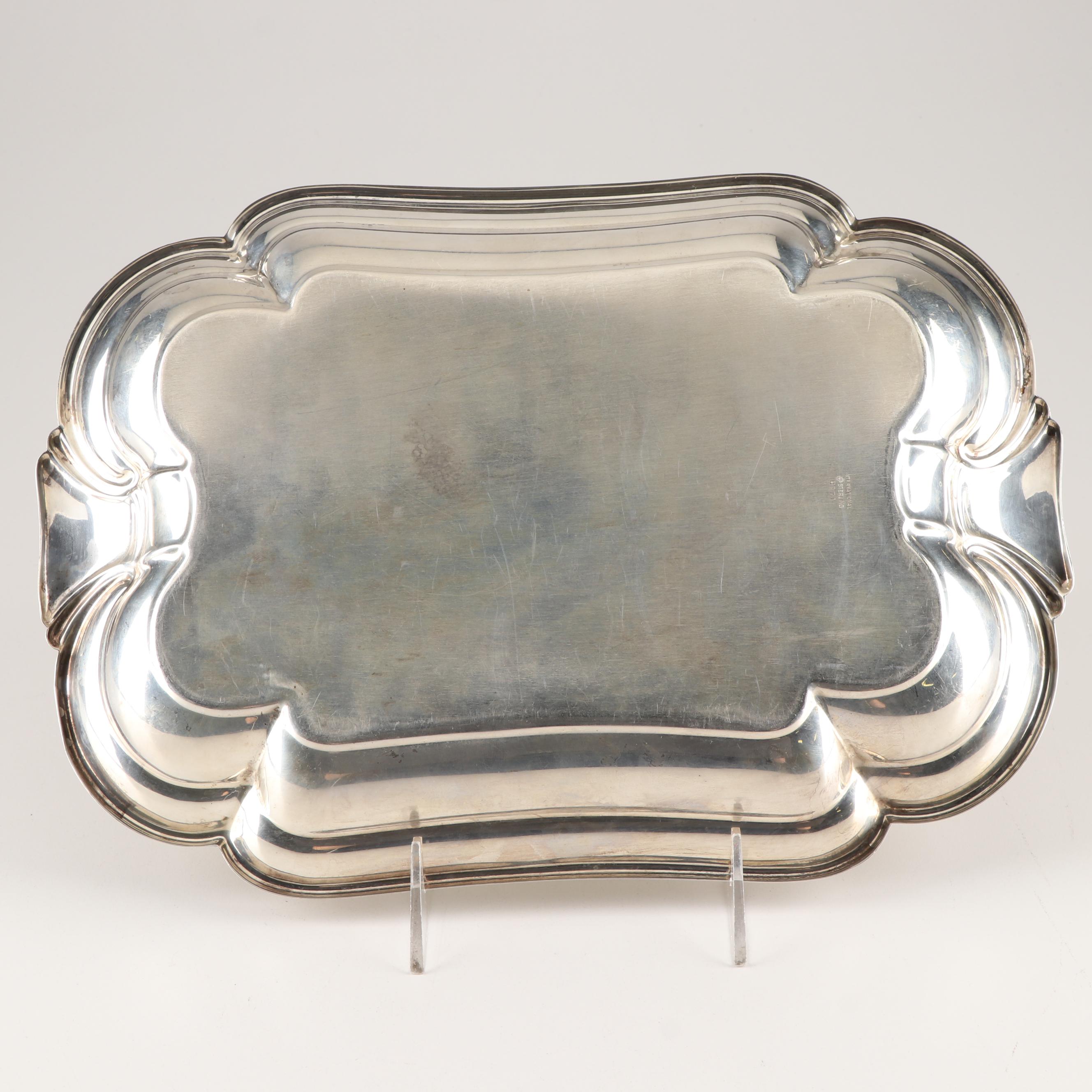 International Sterling Silver Rectangular Serving Tray | EBTH
