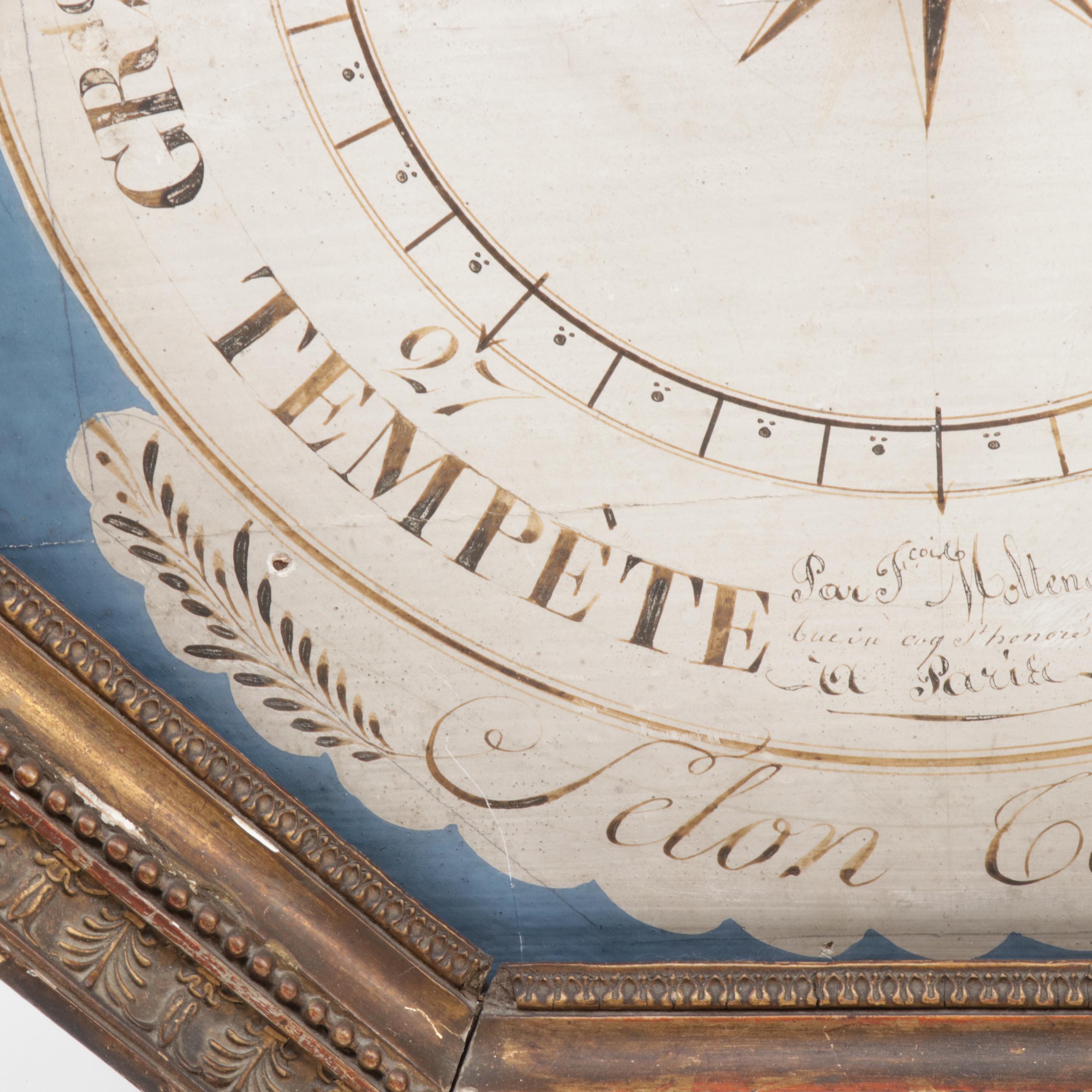 Antique French Barometer Wall Hanging | EBTH