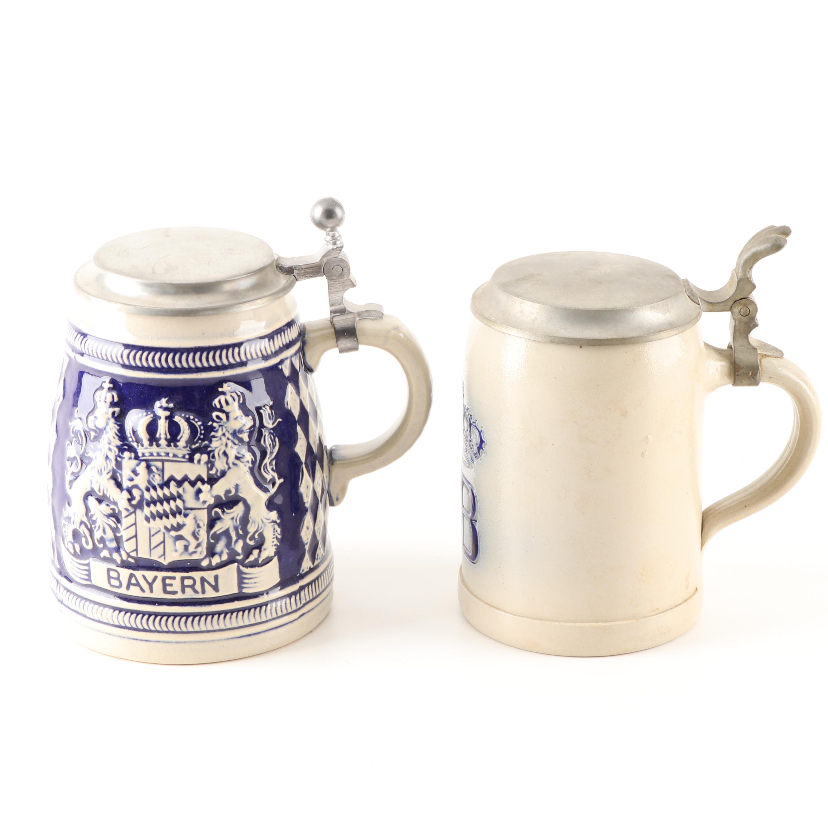 Ceramic Beer Steins Featuring Marzi & Remy | EBTH