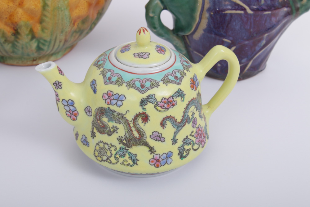 East Asian Figural Ceramic Teapots | EBTH