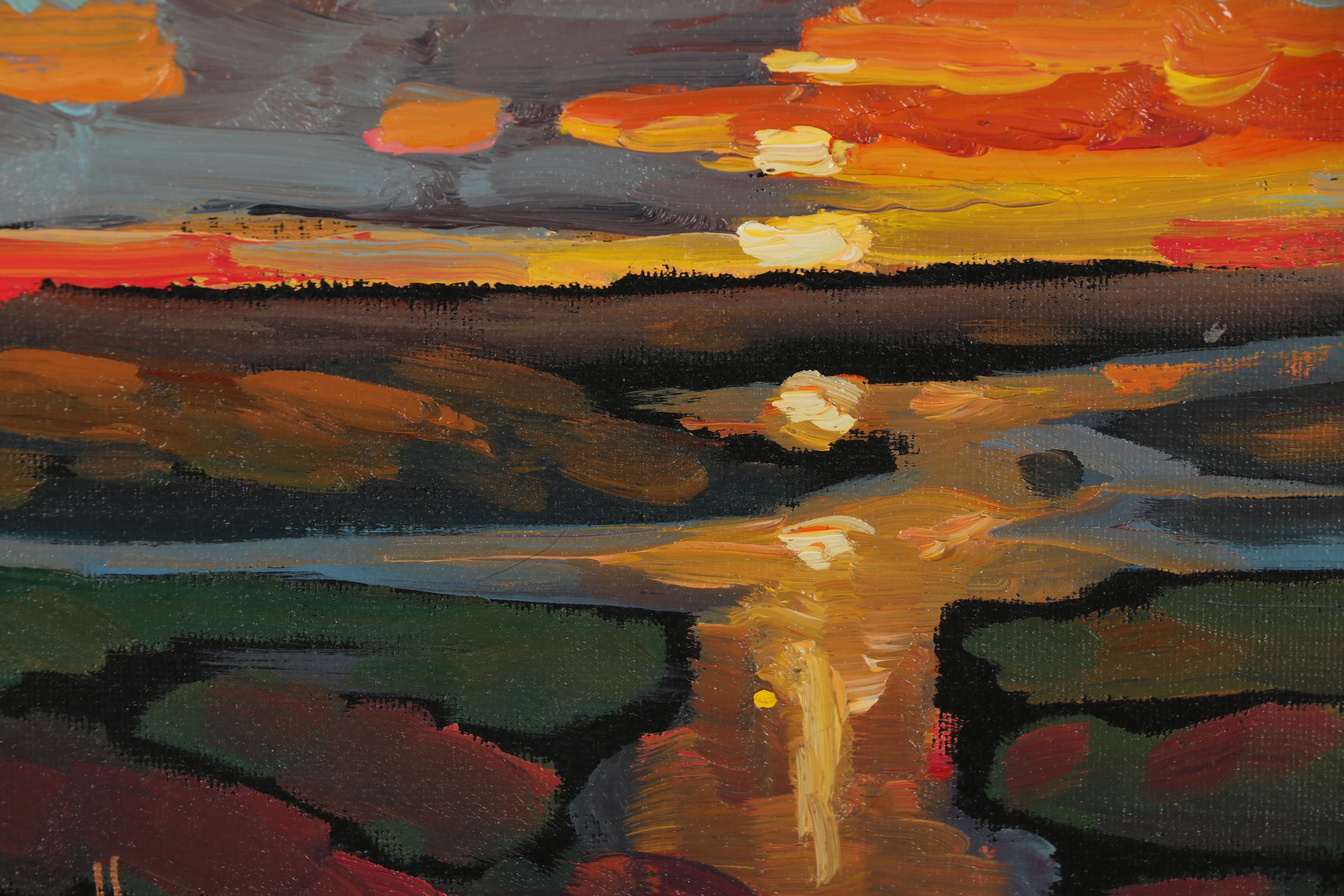 William Hawkins Landscape Oil Painting | EBTH