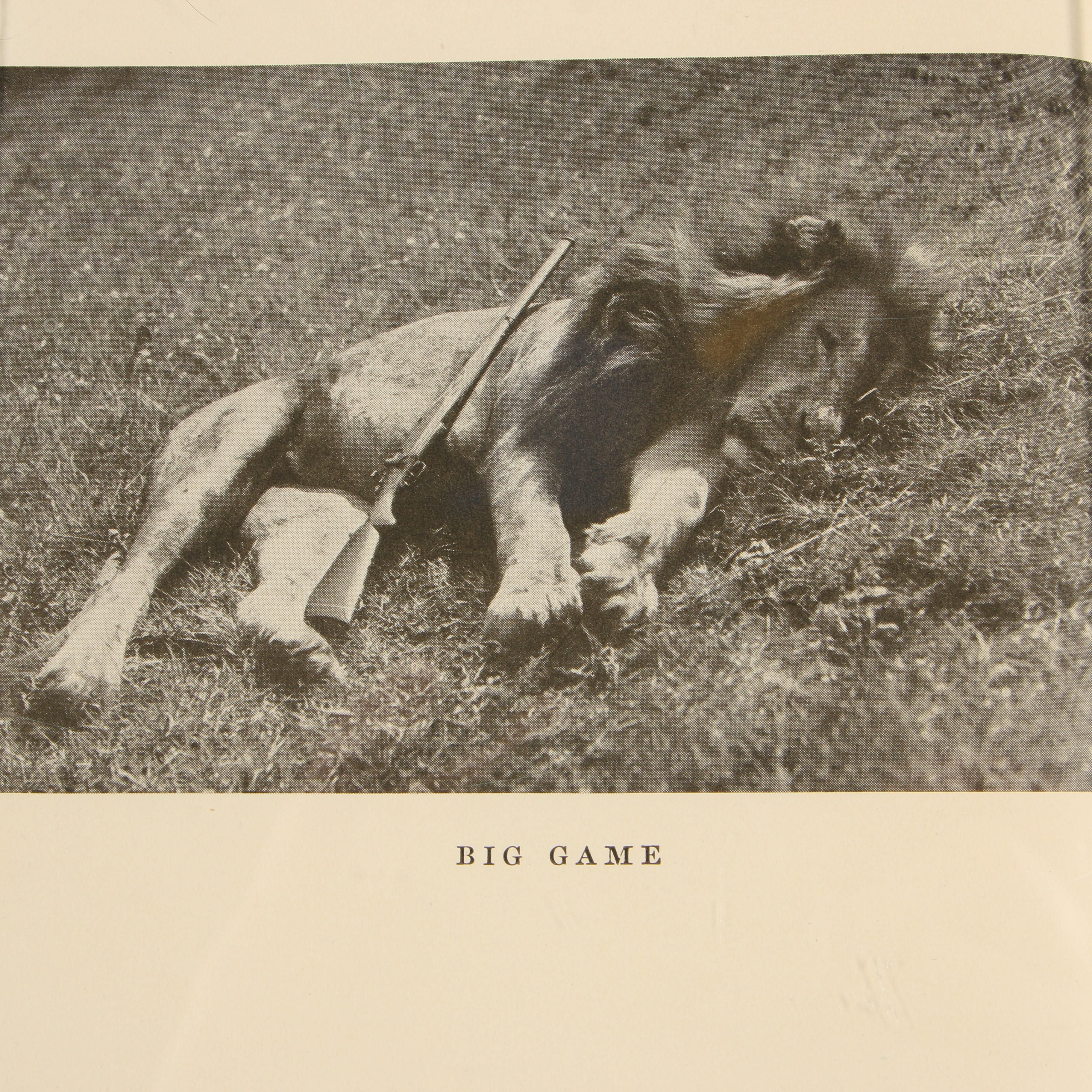 Hunting Books including 1938 "African Hunter" by Bror von Blixen ...