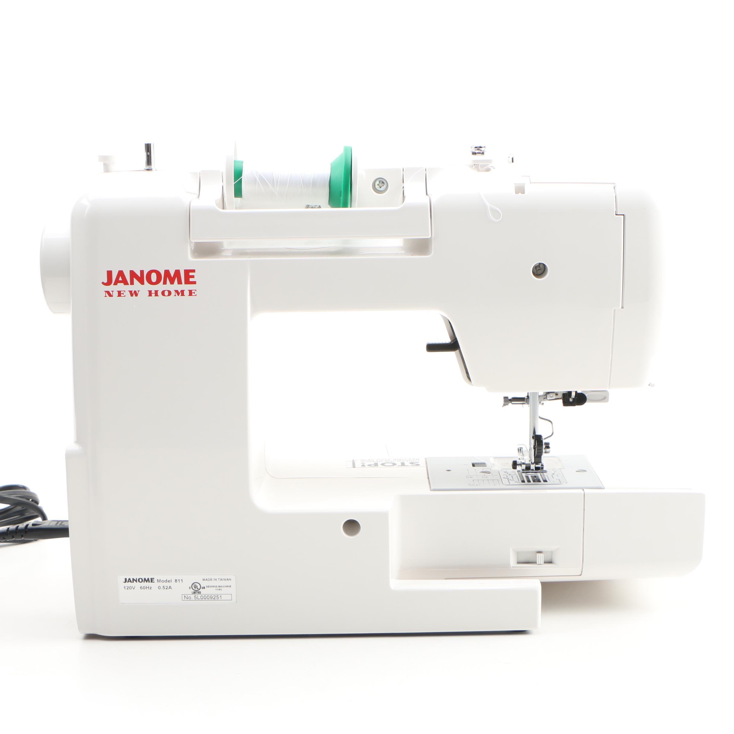 Janome New Home Model 811 Computerzied Sewing Machine | EBTH