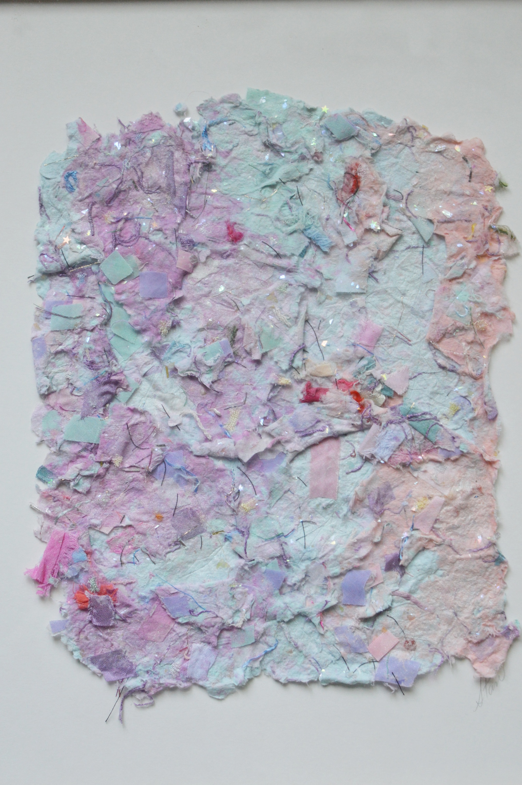 Stitched Fiber Art Collages by "Stan" | EBTH