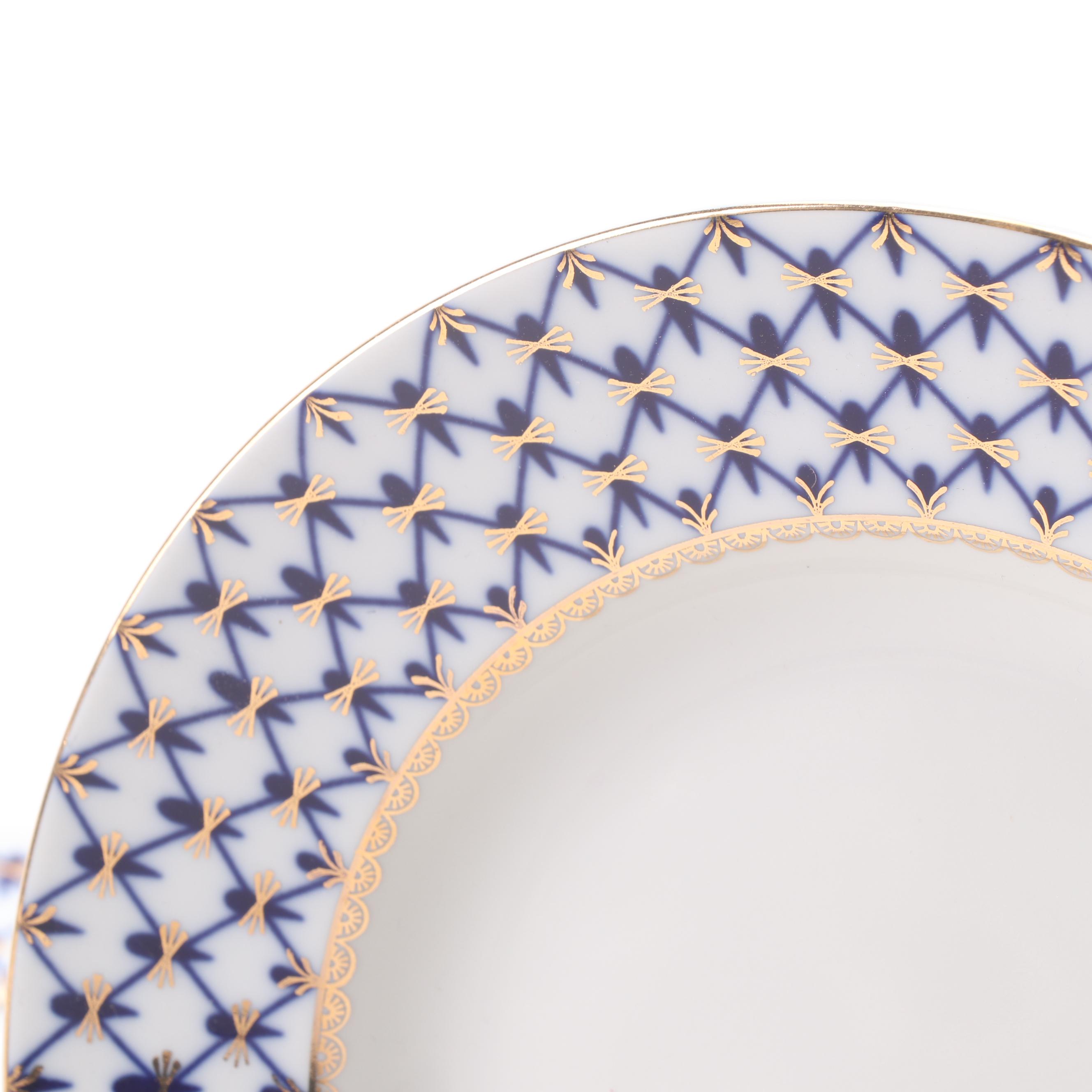 Russian Lomonosov Porcelain Dinnerware | EBTH