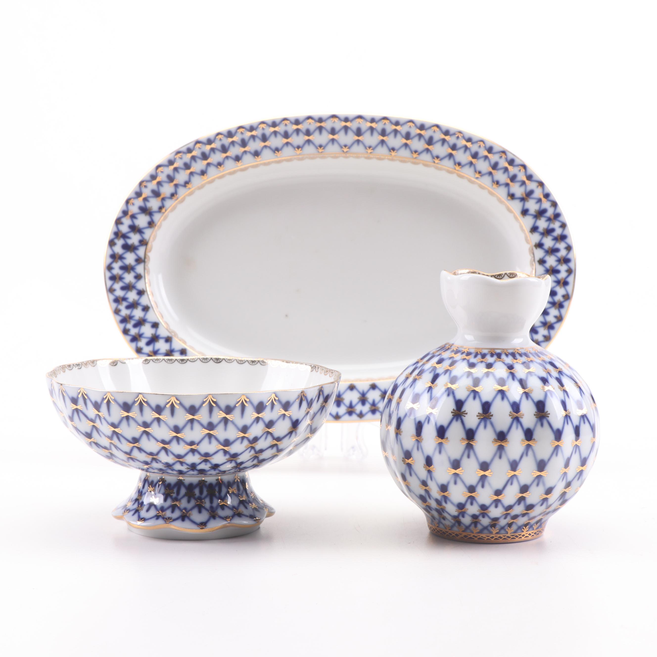 Russian Lomonosov Porcelain Dinnerware | EBTH