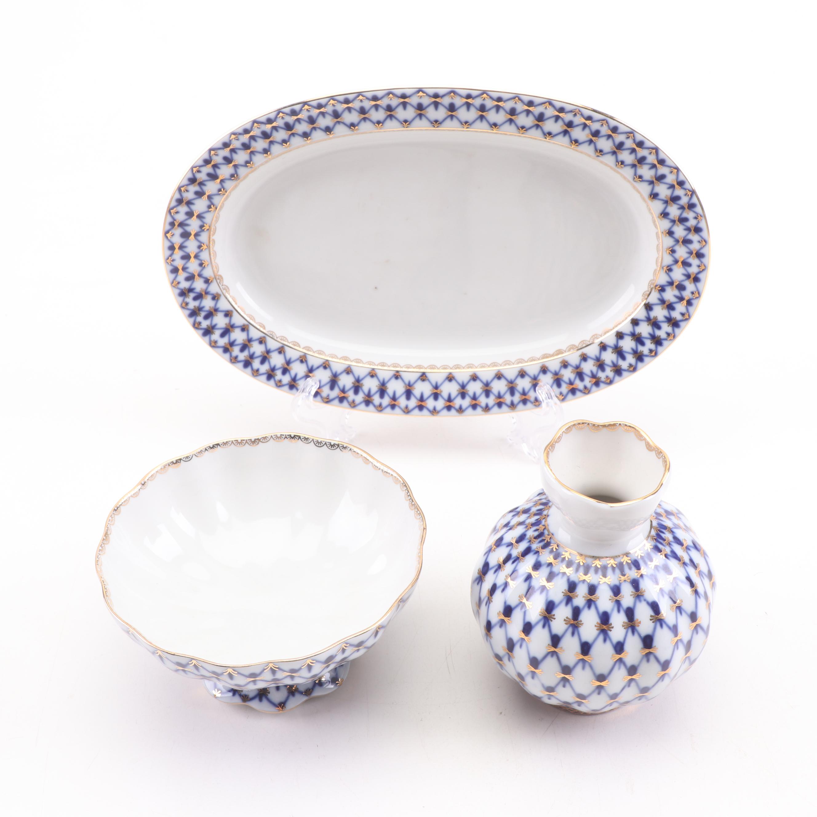 Russian Lomonosov Porcelain Dinnerware | EBTH