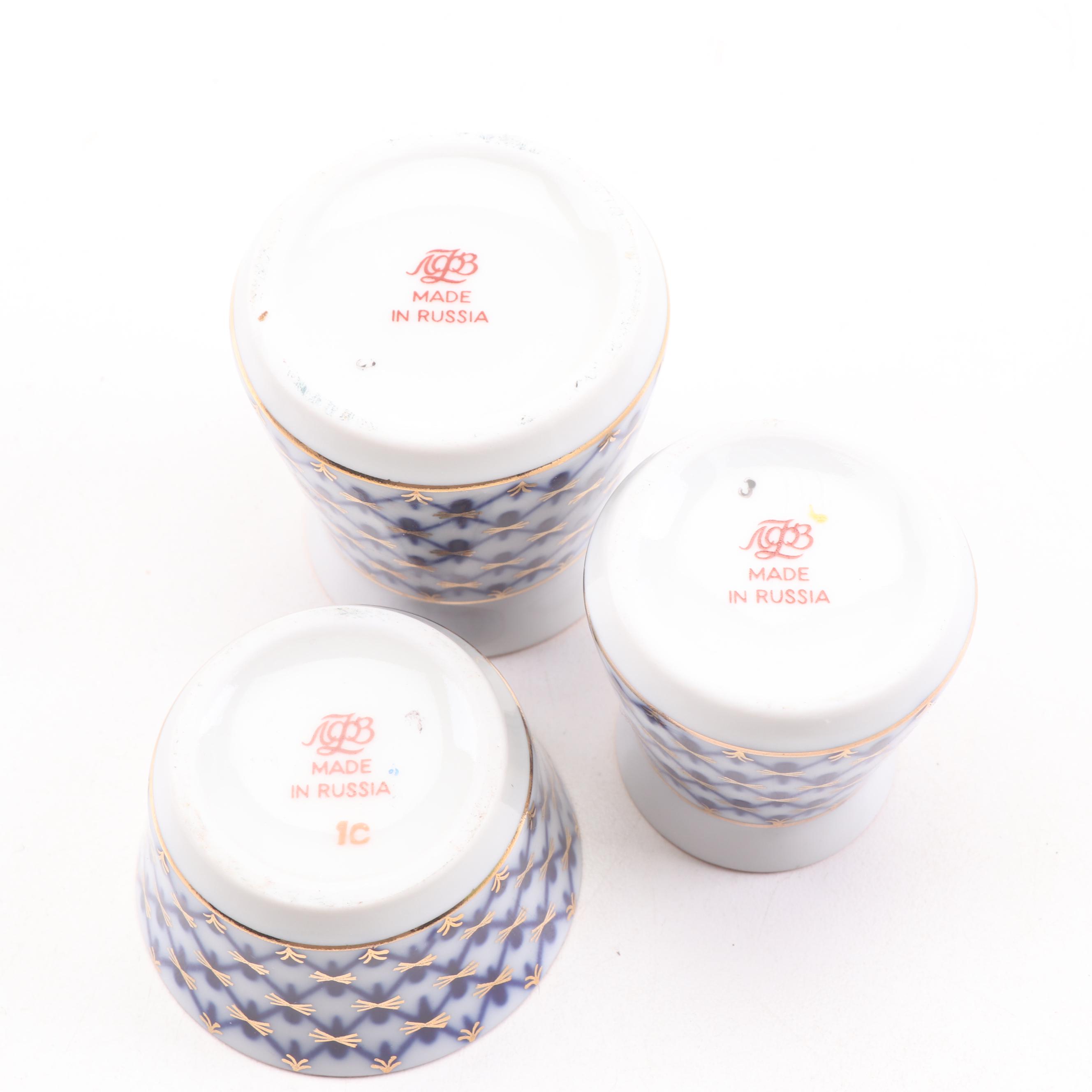 Russian Lomonosov Porcelain Dinnerware | EBTH