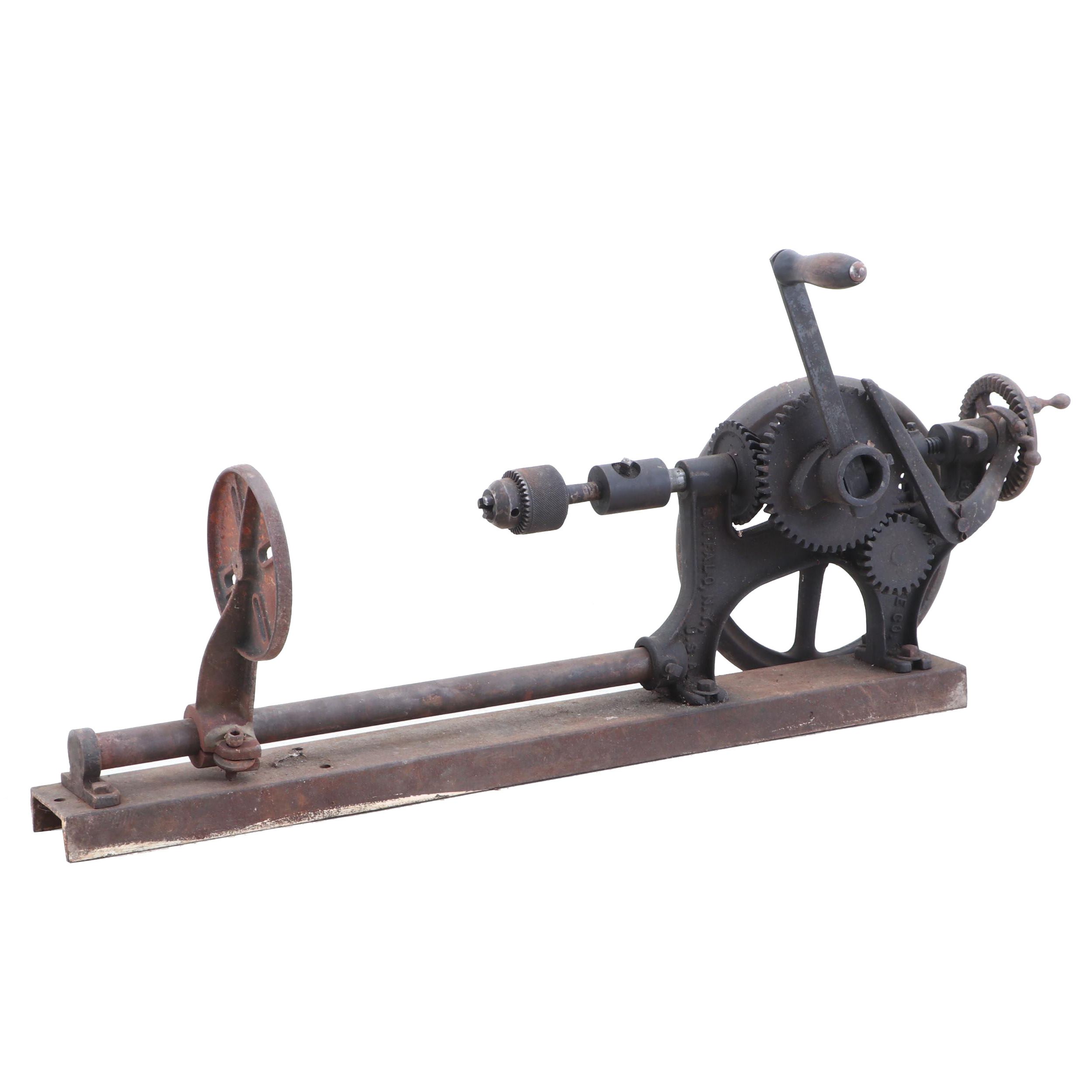 Vintage Manual Drill Press, Mid-20th Century | EBTH