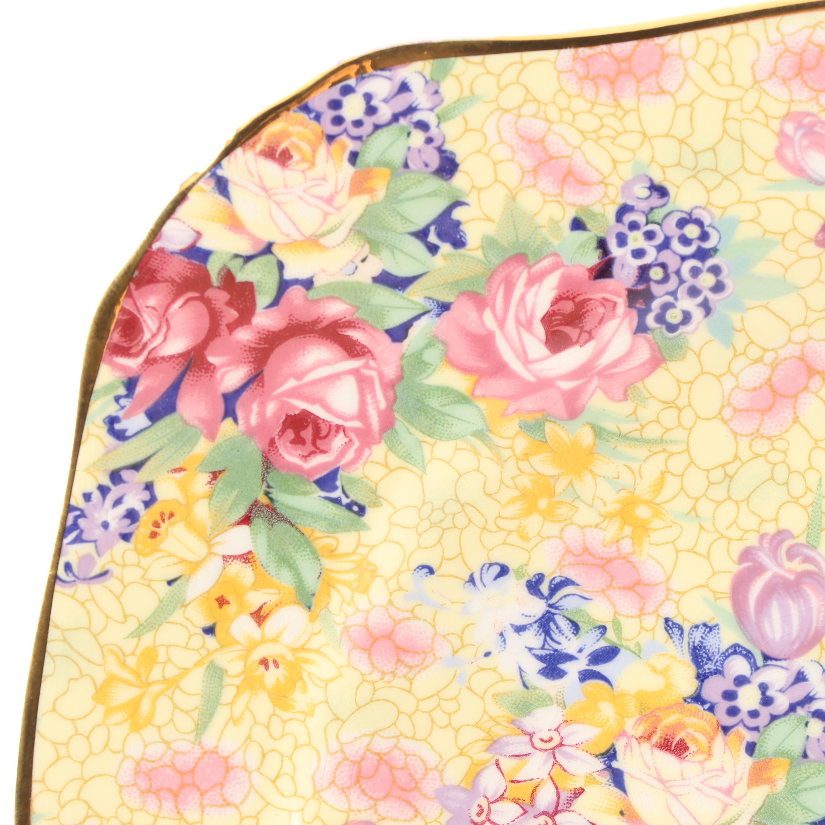 Royal Winton "Welbeck" Chintz Bread Plates, Circa 1995 | EBTH