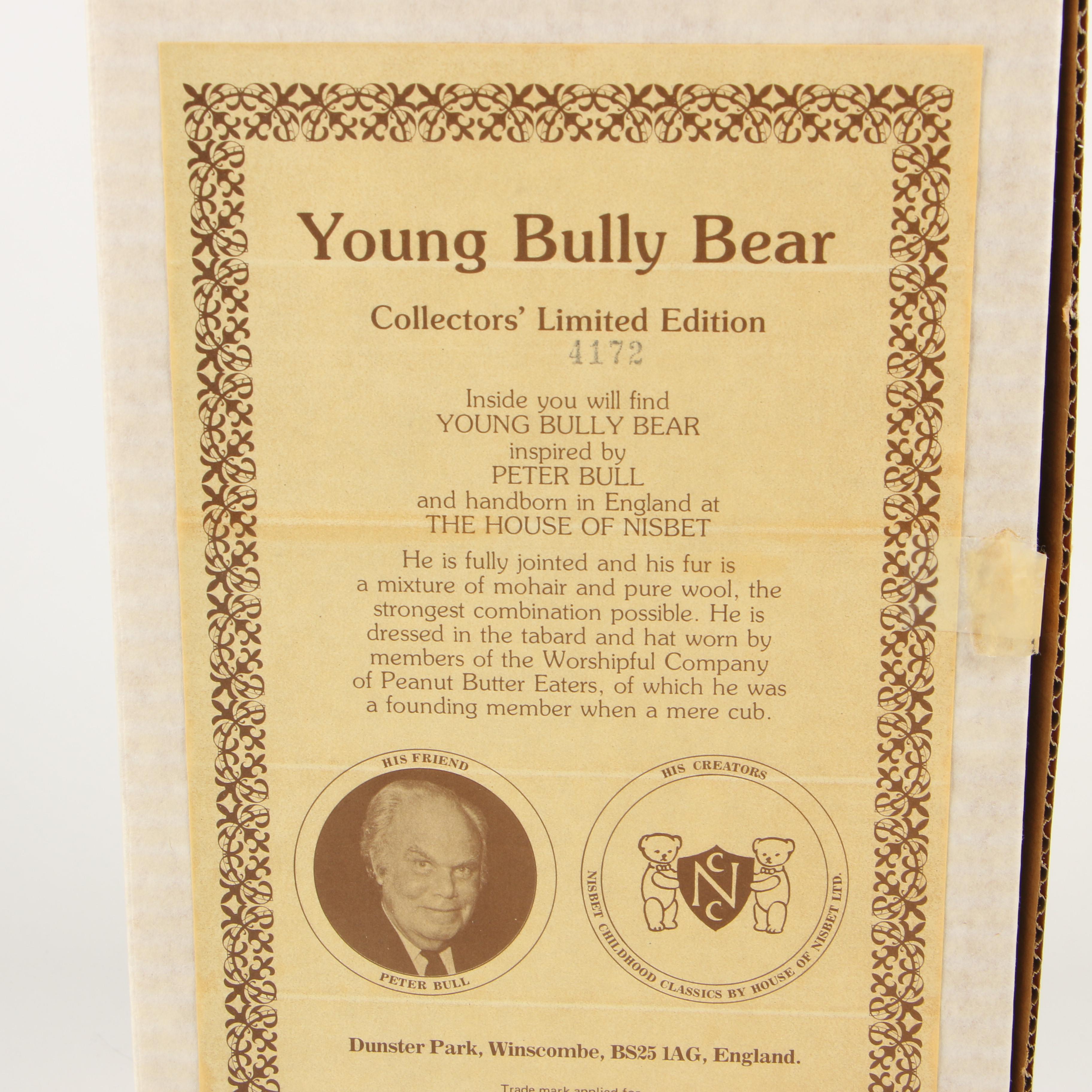 Peter Bull Limited Edition "Bully Bear" Toys including Signed ...