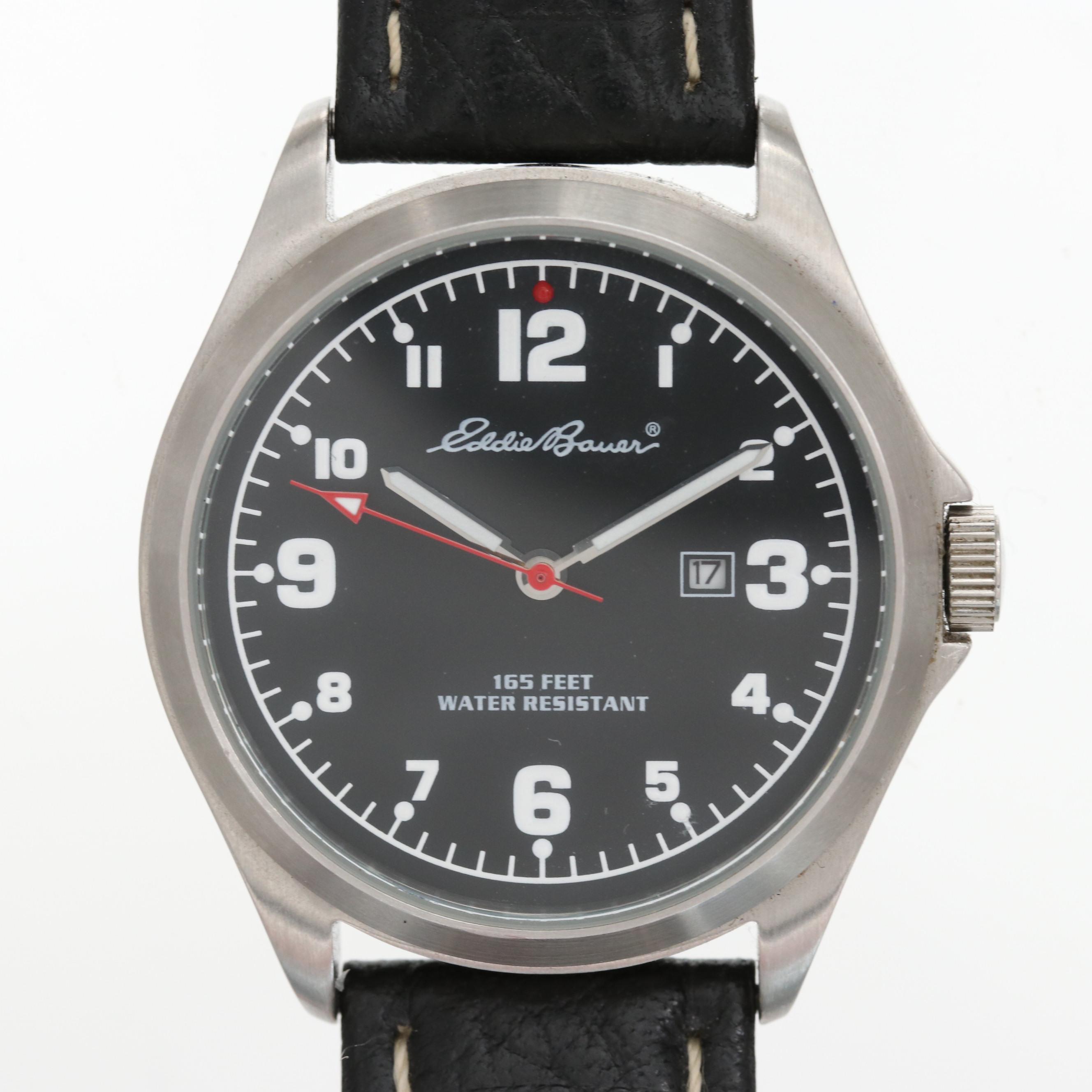 Eddie Bauer Field Watch Stainless Steel Quartz Wristwatch | EBTH