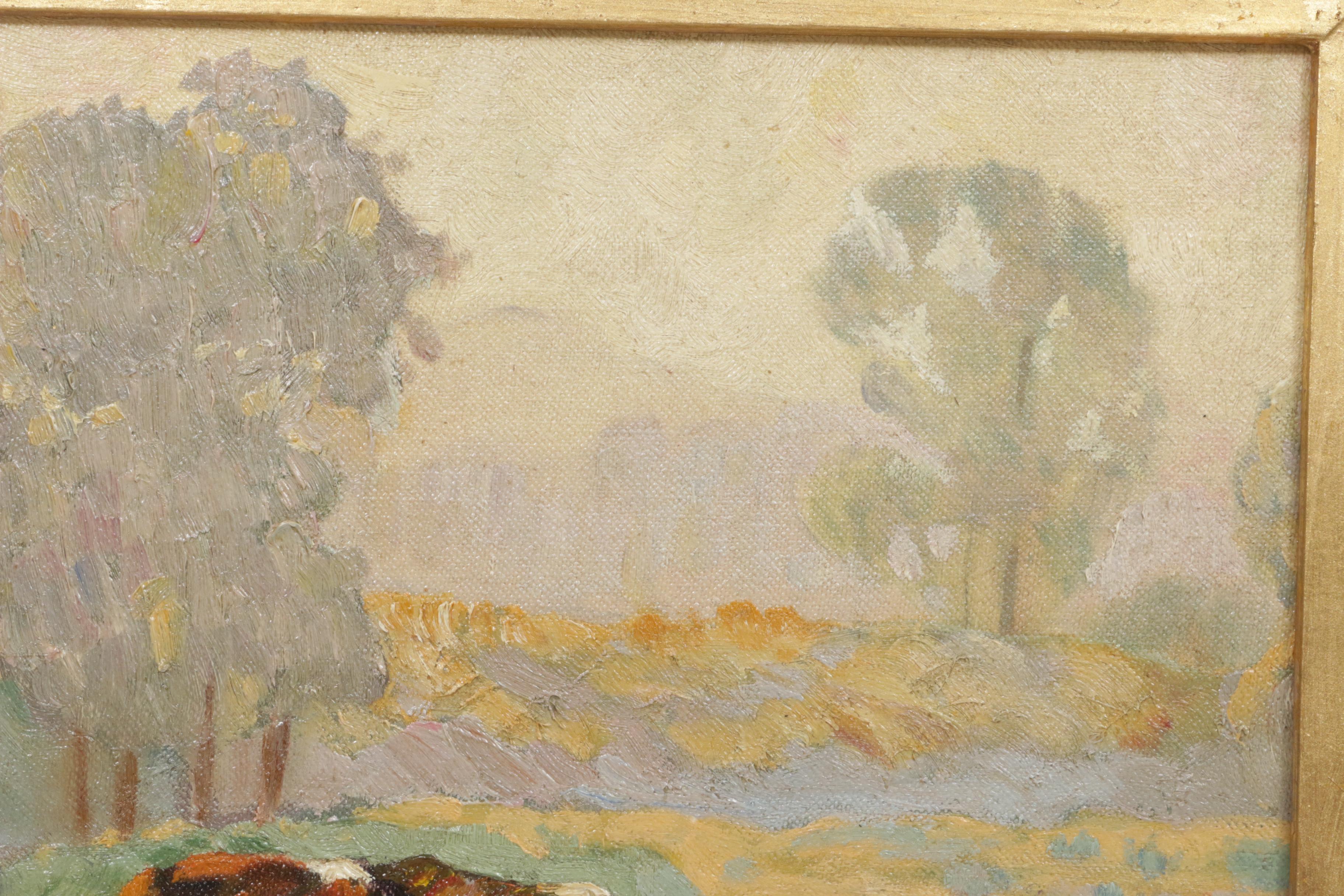 Oil Painting Attributed to George Glenn Newell | EBTH