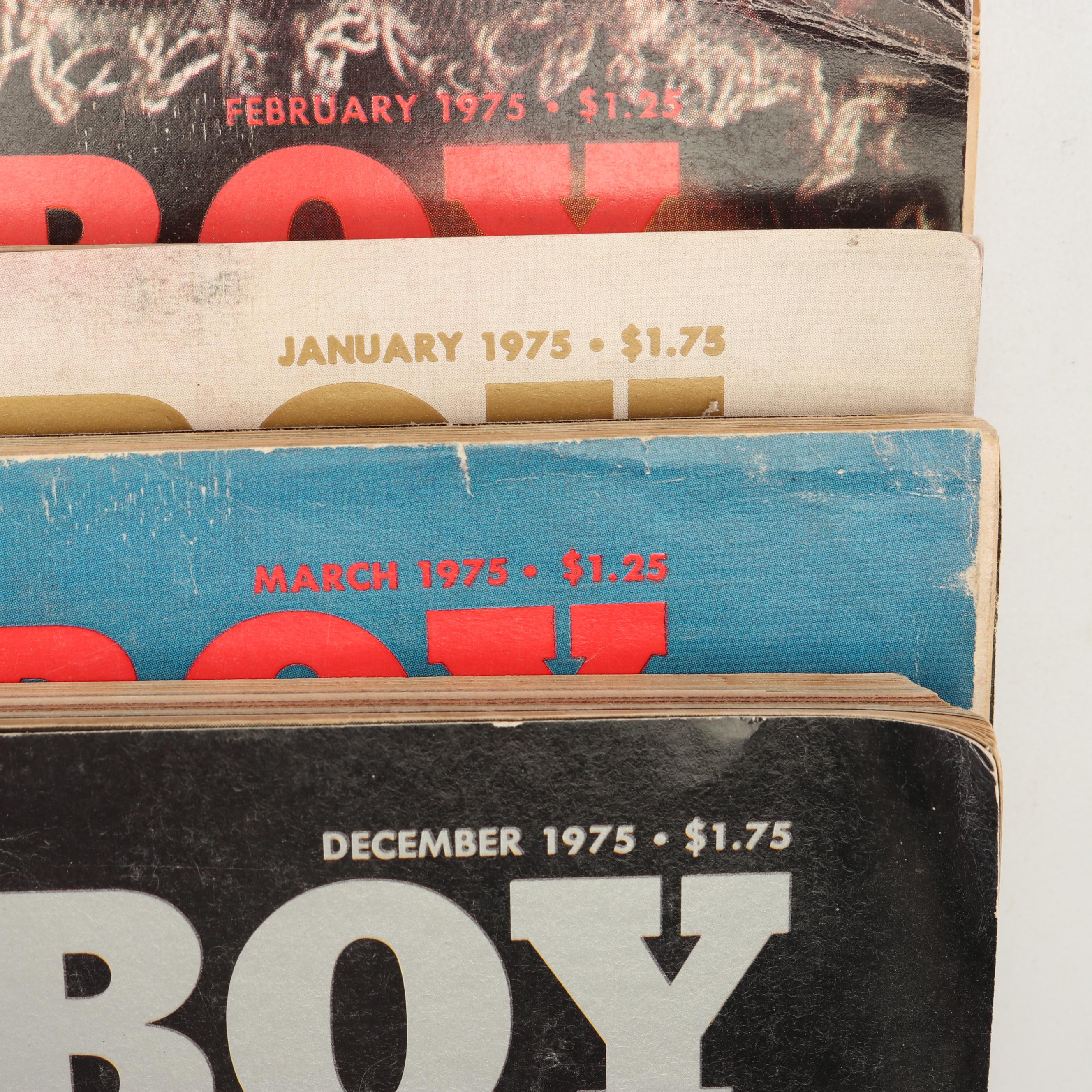 1975 "Playboy" Magazines | EBTH