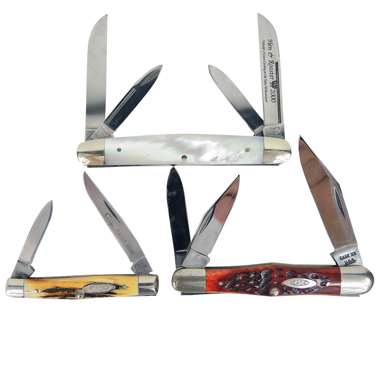 Hen & Rooster, Case Folding Pocket Knives | EBTH