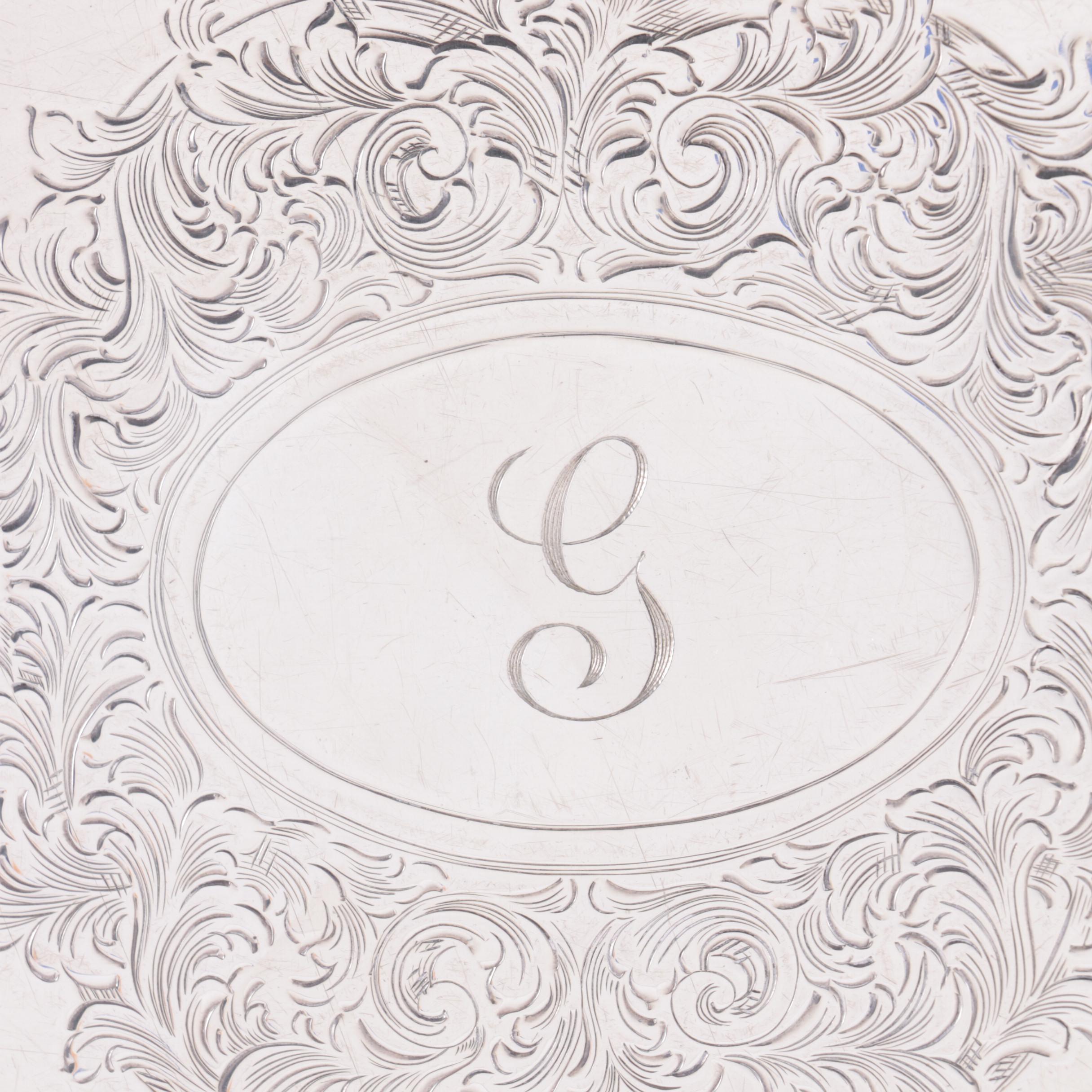 A. Stowell & Co. "Middle Georgian" Sterling Silver Platter | EBTH