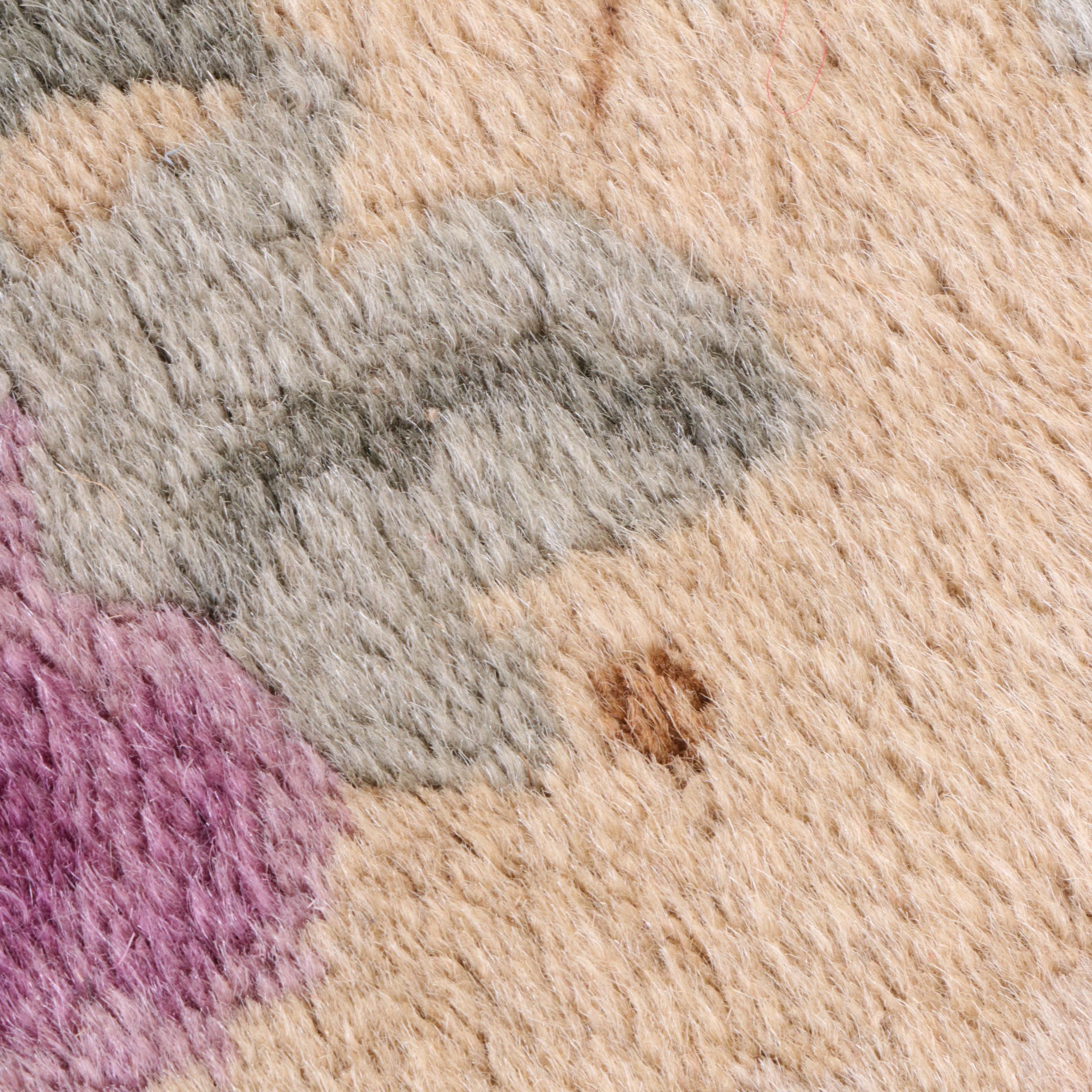 Hand-Knotted Chinese Art Deco Fette-Li Style Wool Rug, Circa 1925 | EBTH