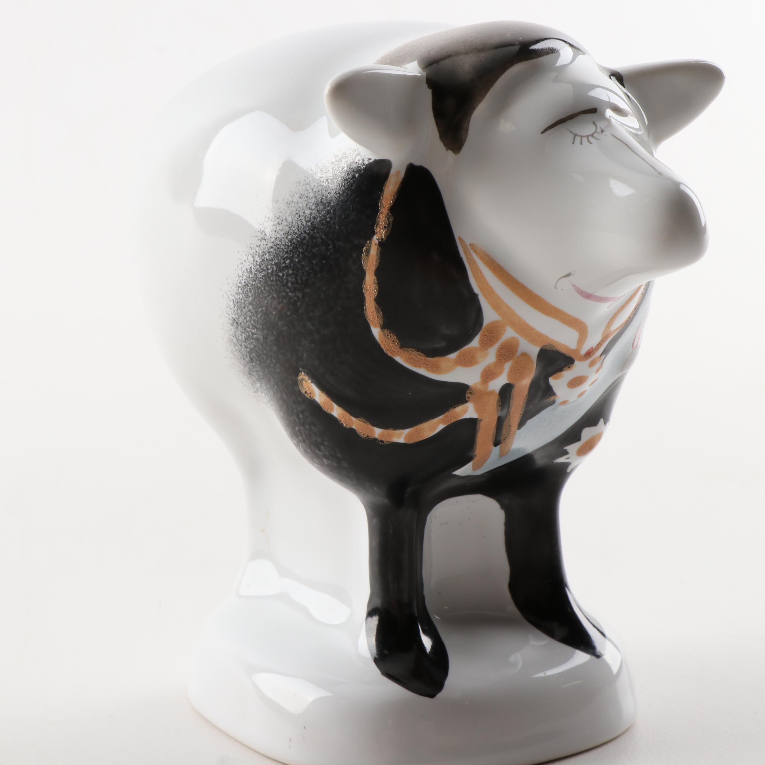 English Carlton Ware "Prince Charles" Sheep Character Figurine, Circa ...