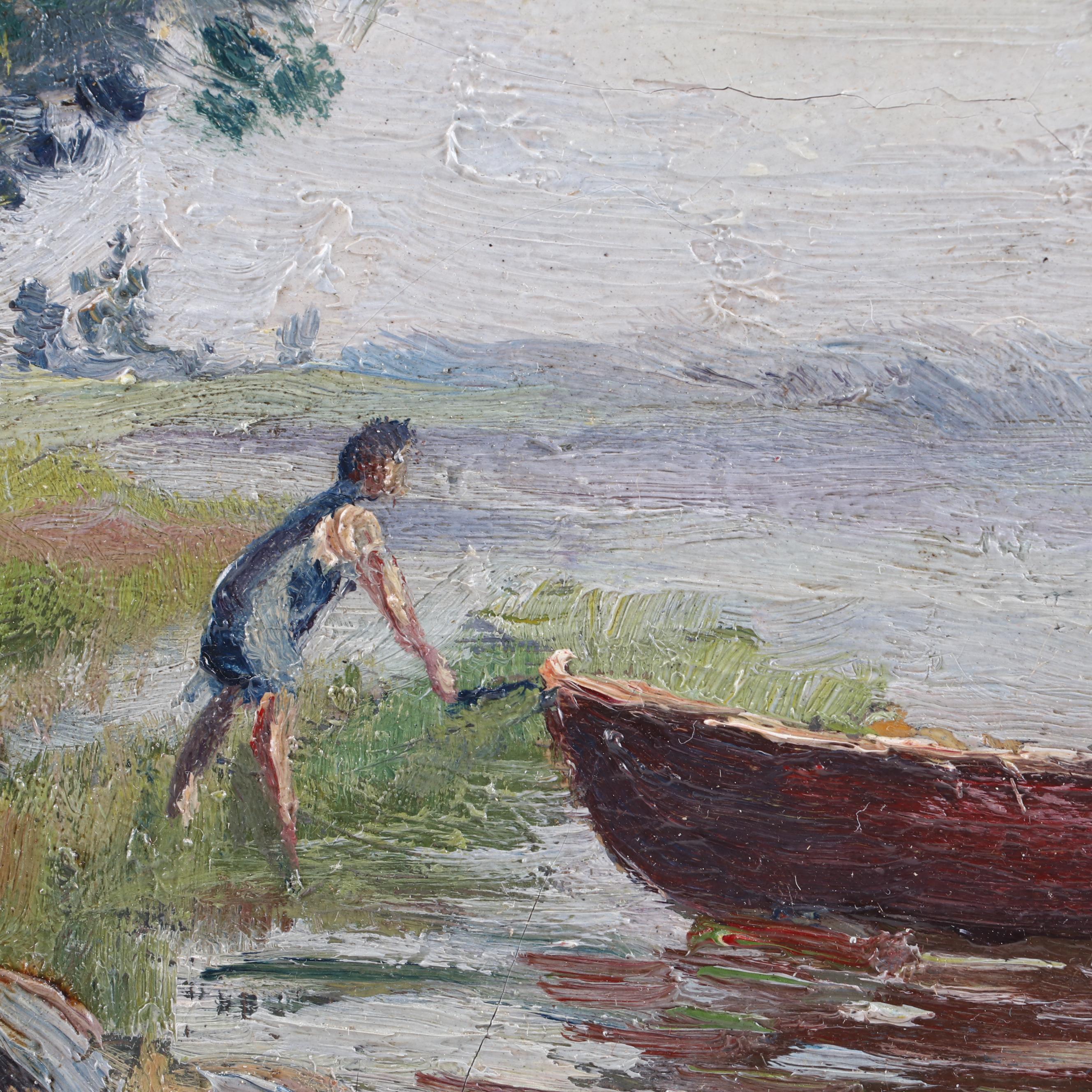 Oil Painting Attributed to George Haller | EBTH