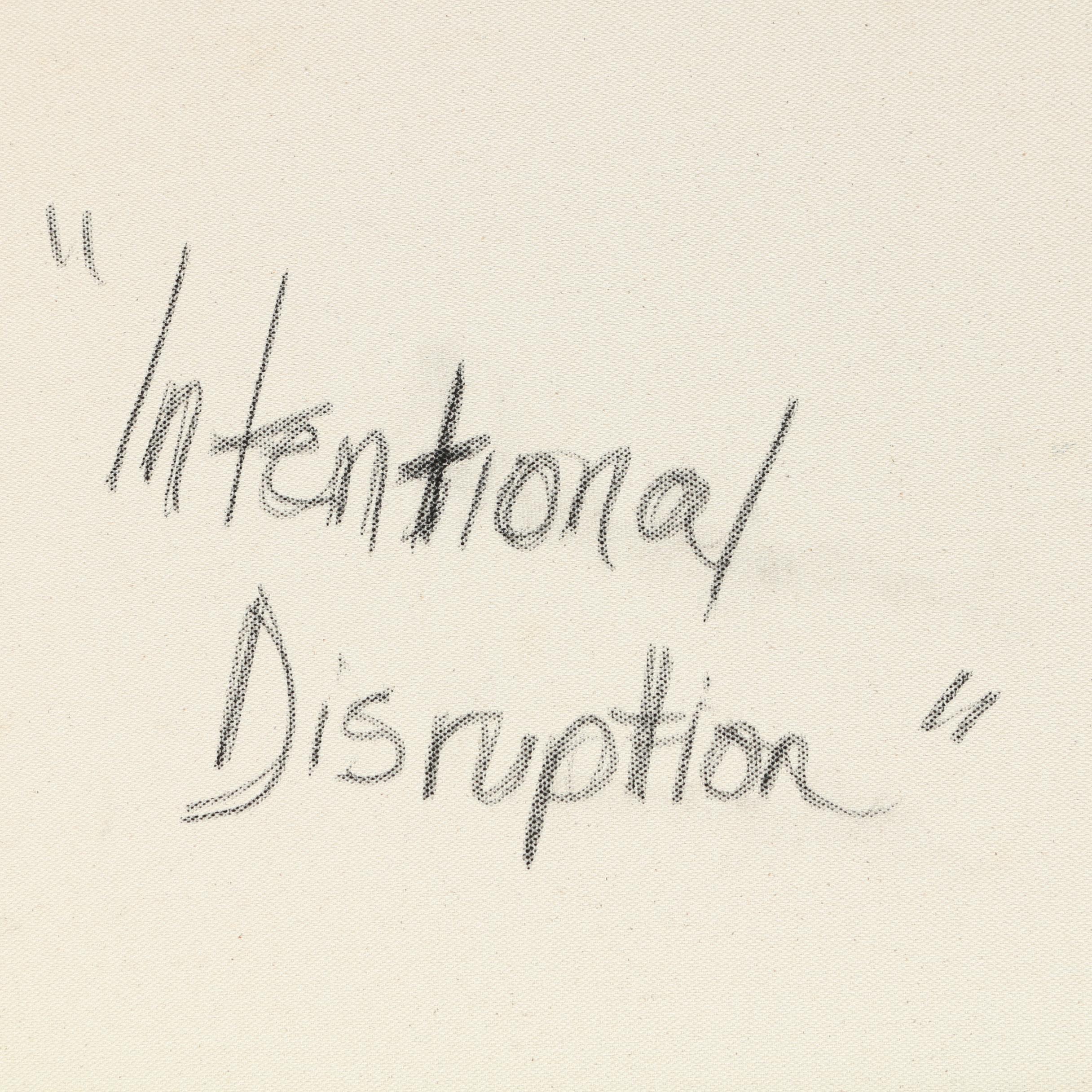 Kristina Taherzadeh Oil Painting "Intentional Disruption" | EBTH