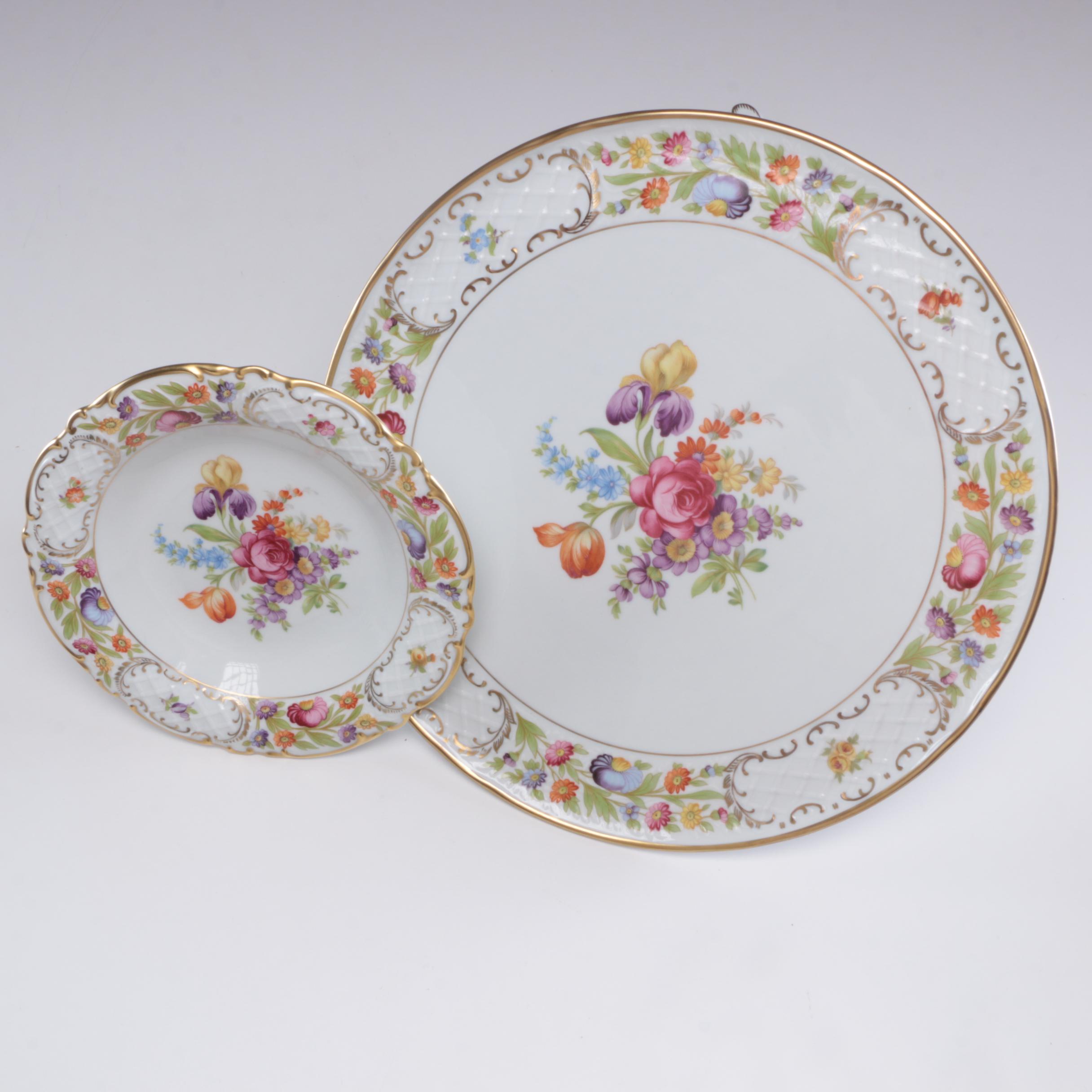 Schumann Arzberg "Dresden Flowers" Porcelain Dinnerware | EBTH