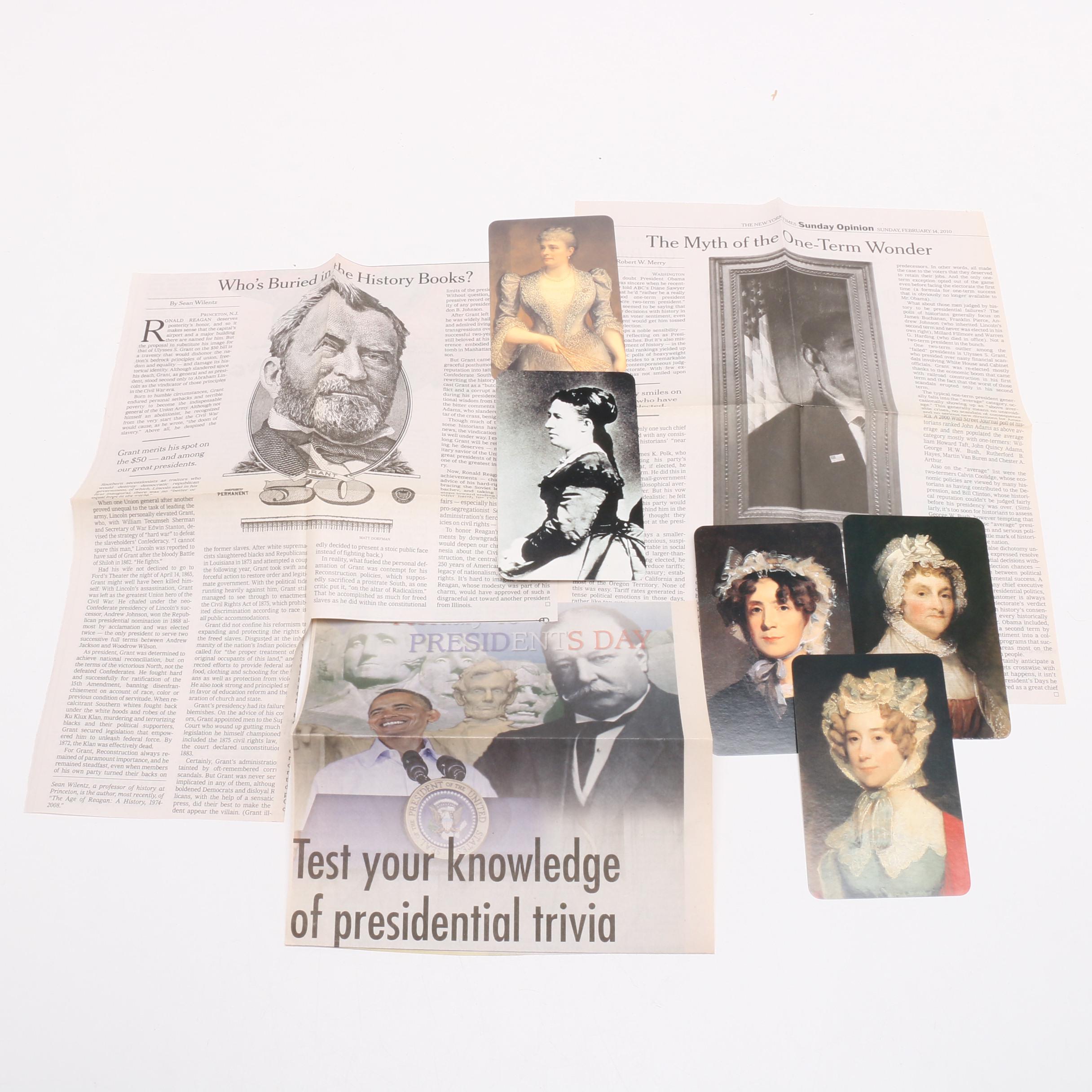 1929 "The Autobiography of Calvin Coolidge" with Other Presidential ...