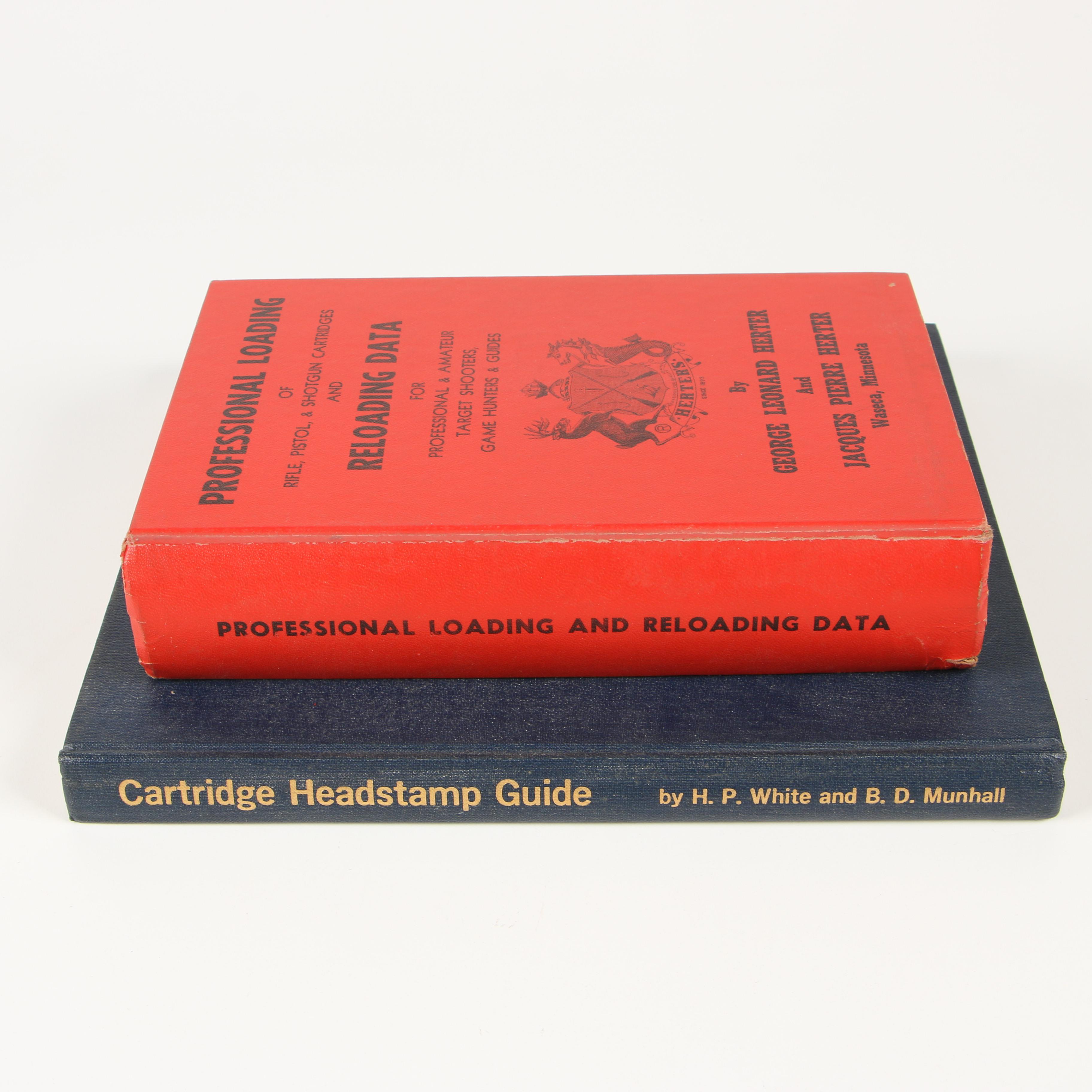 1963 "Cartridge Headstamp Guide" and "Professional Loading and ...