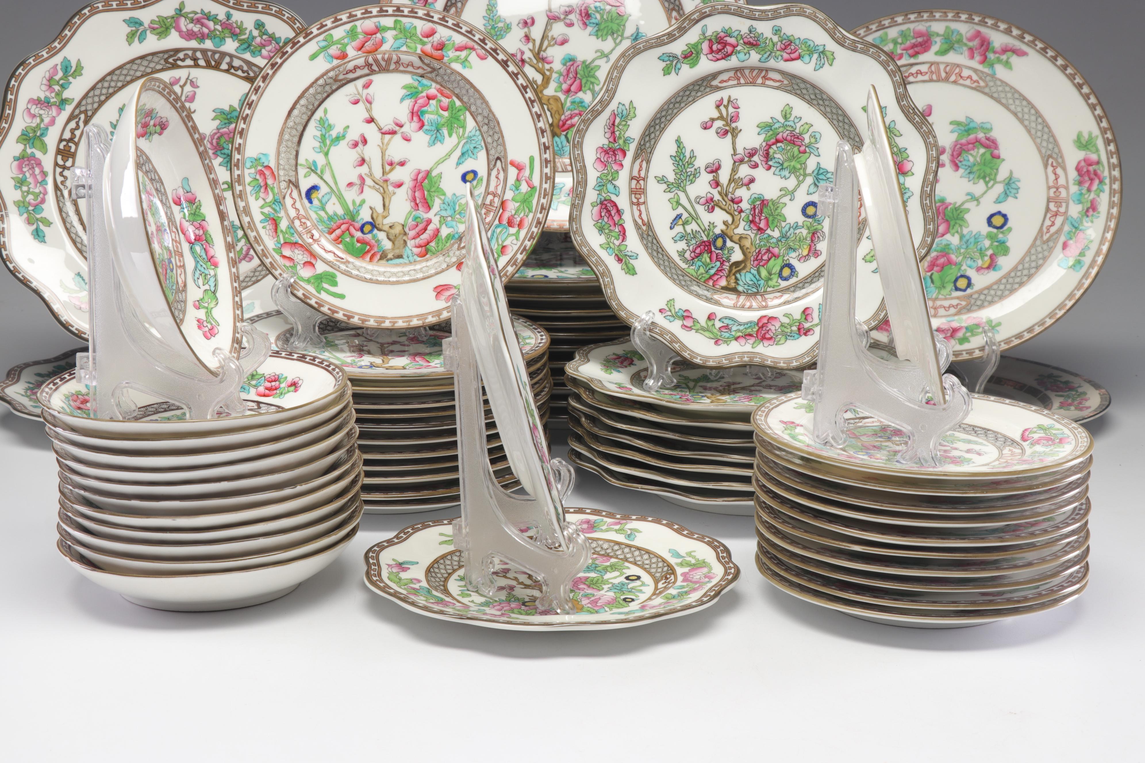 Coalport "The Indian Tree" Bone China Dinnerware | EBTH