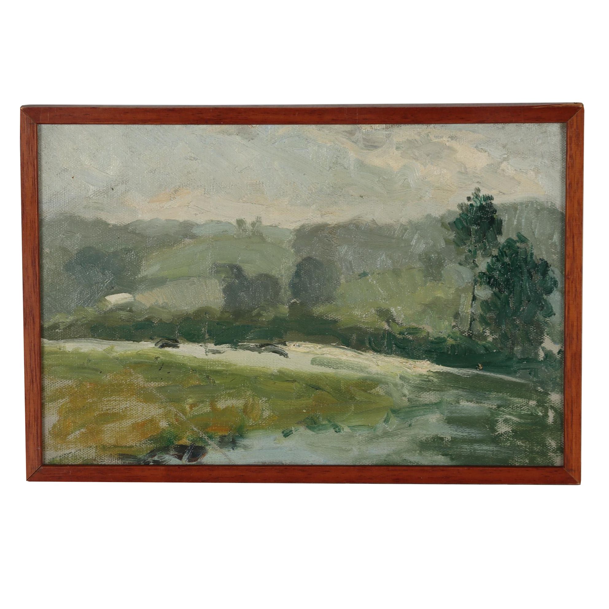 Robert Whitmore 1913 Landscape Oil Painting | EBTH