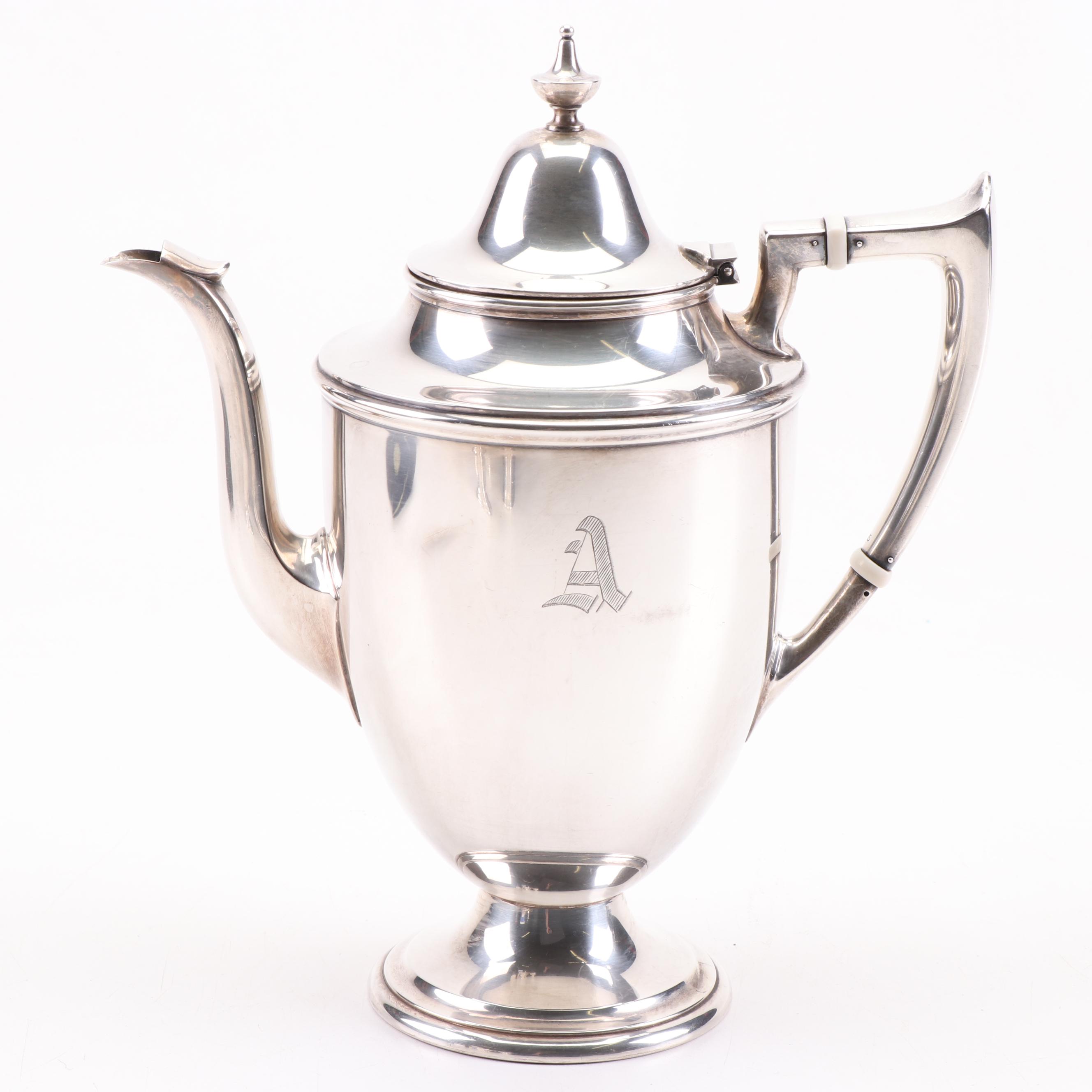 Alvin Mfg. Co. Sterling Silver Tea and Coffee Service | EBTH