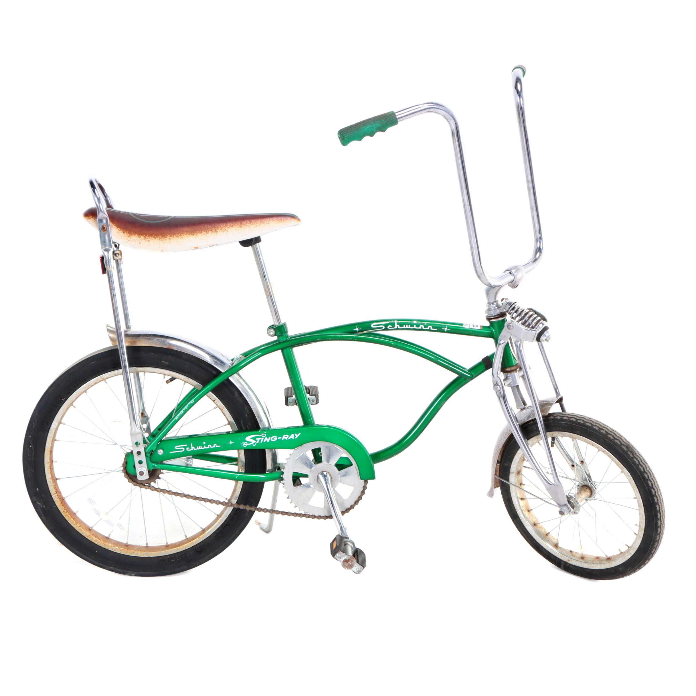 2007 Reproduction Green Schwinn "Sting-Ray" Bicycle | EBTH