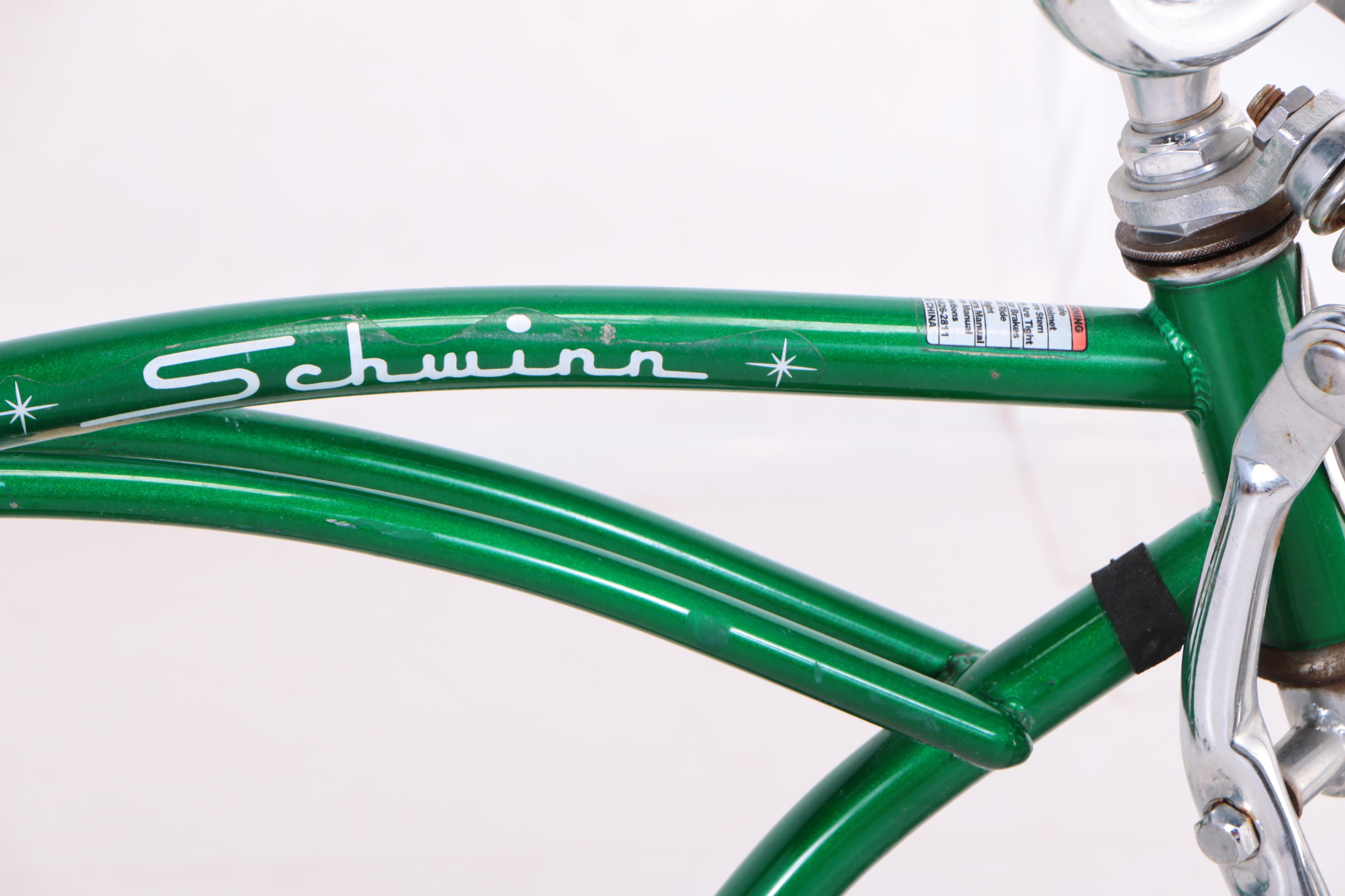 2007 Reproduction Green Schwinn "Sting-Ray" Bicycle | EBTH