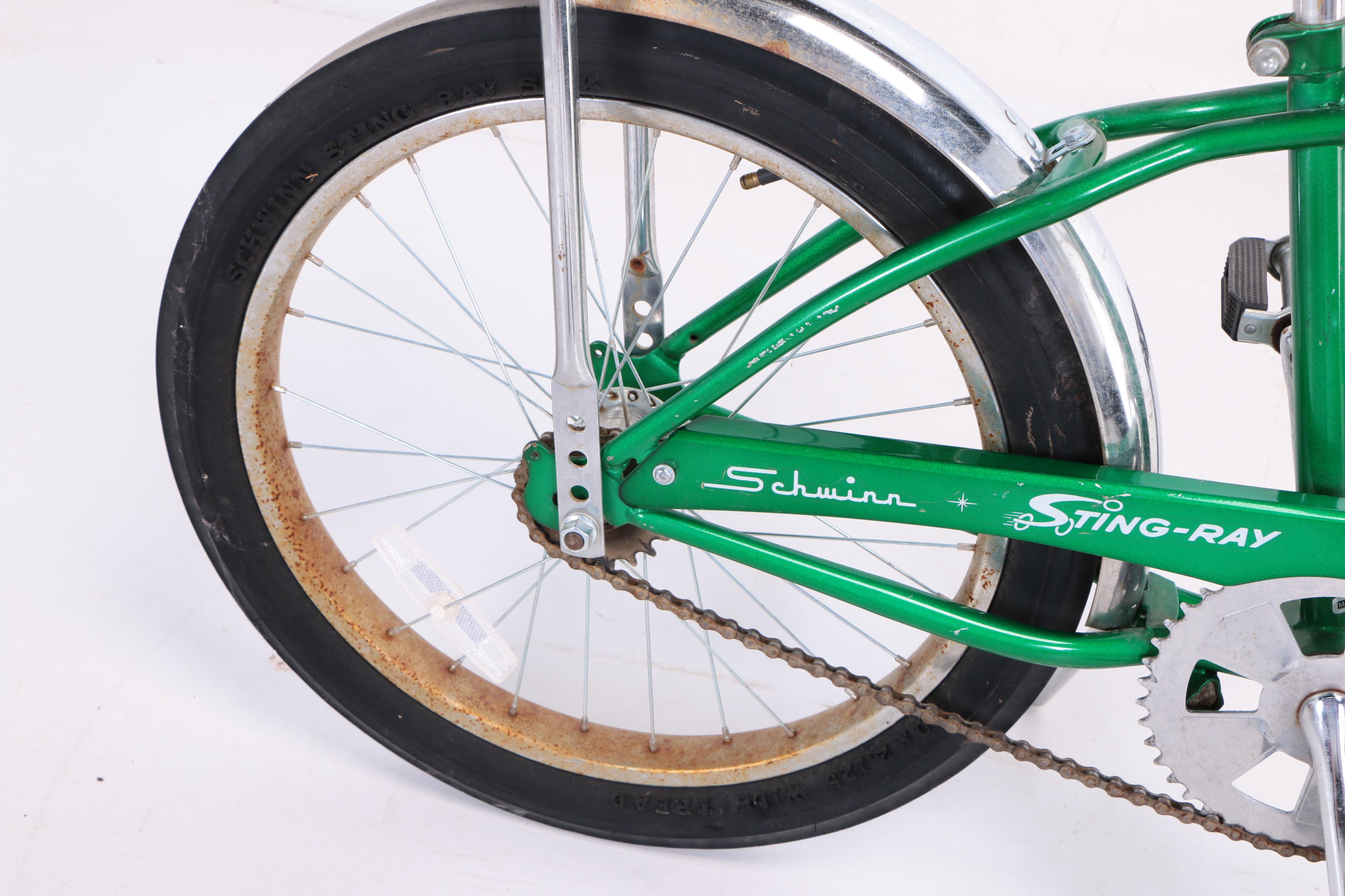 2007 Reproduction Green Schwinn "Sting-Ray" Bicycle | EBTH